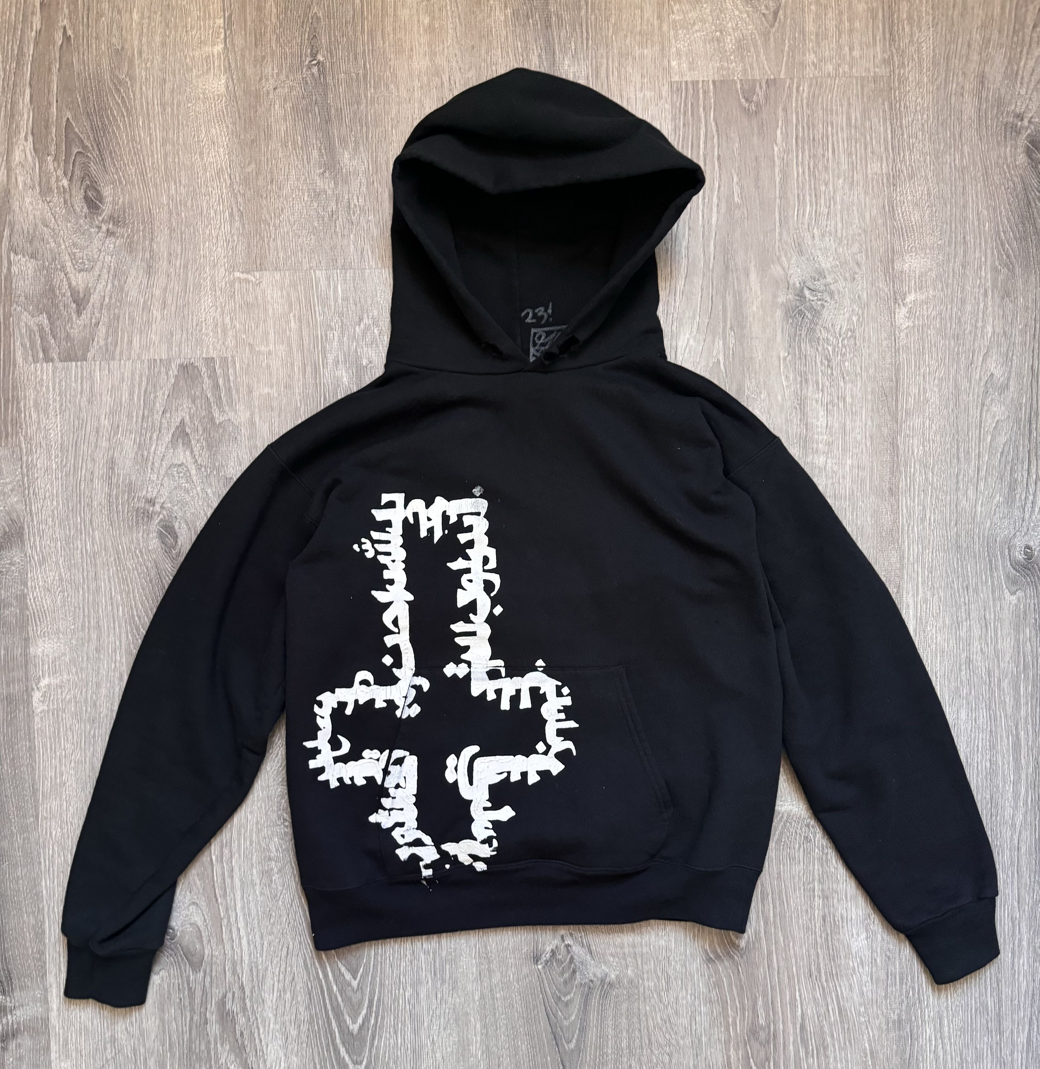 Asspizza × Imran Potato × Playboi Carti 914NY Arabic Cross Sweater ...
