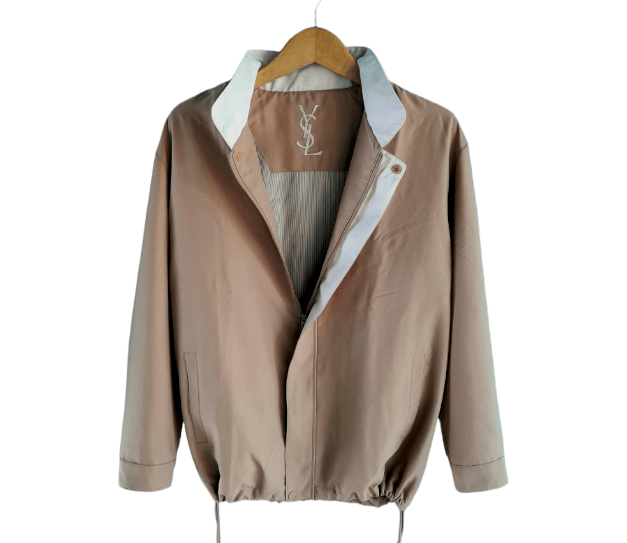 Vintage 💥BIG LOGO💥 yves Saint laurent jacket x ysl jacket 💥 | Grailed