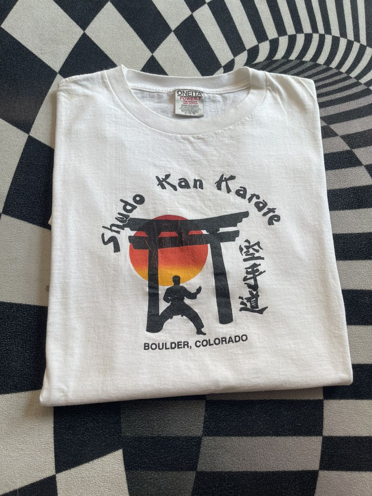 Vintage Vintage 90s Shudo Kan Karate Boulder Colorado T-Shirt | Grailed