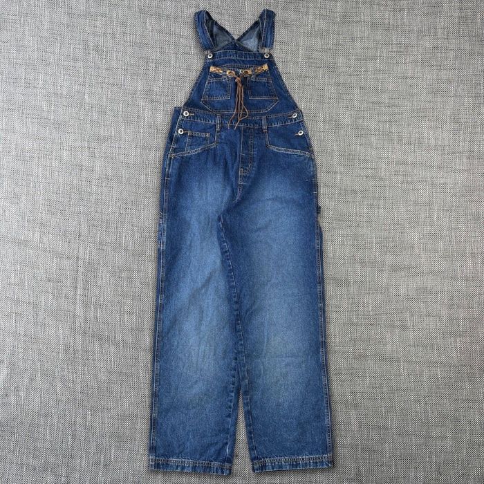 Vintage 90s Carolina Blues Western Overalls 33x30.5 Hippie M Plus | Grailed