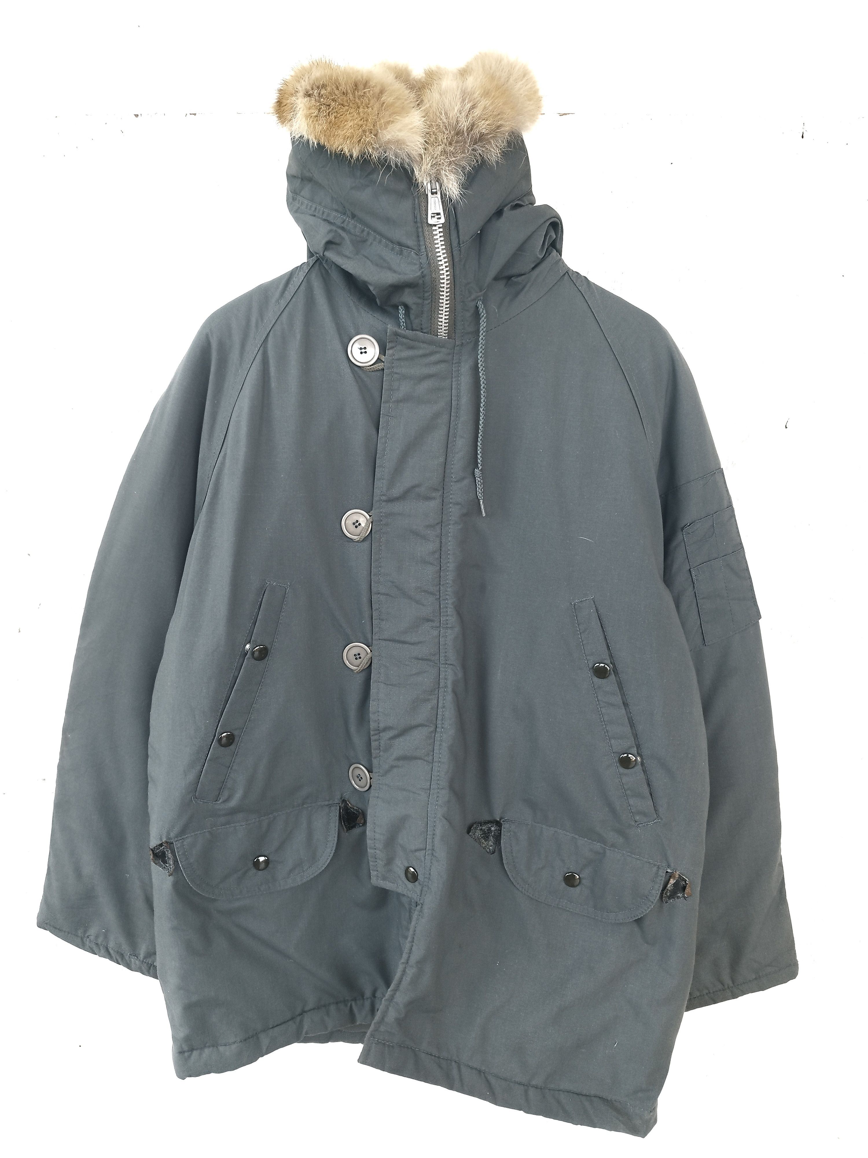 Vintage Arctic Parka Flight type N3B style furred hood | Grailed