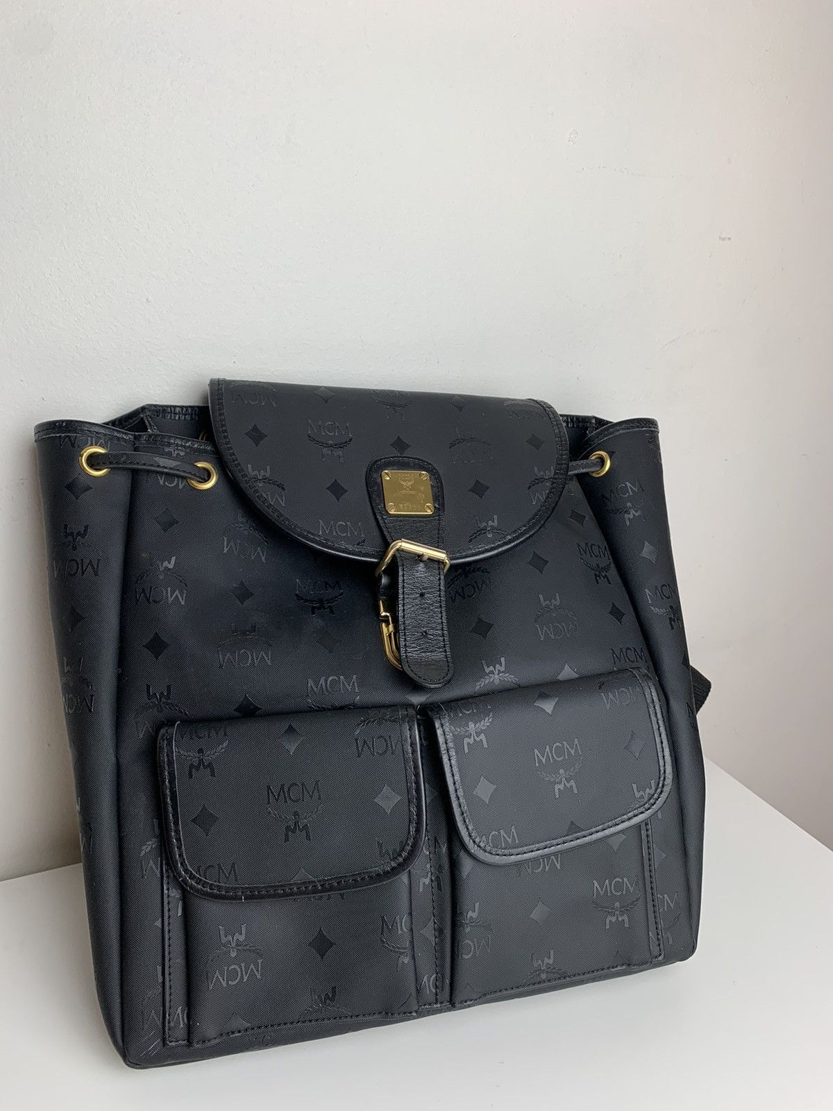 MCM MCM Monogram backpack | Grailed
