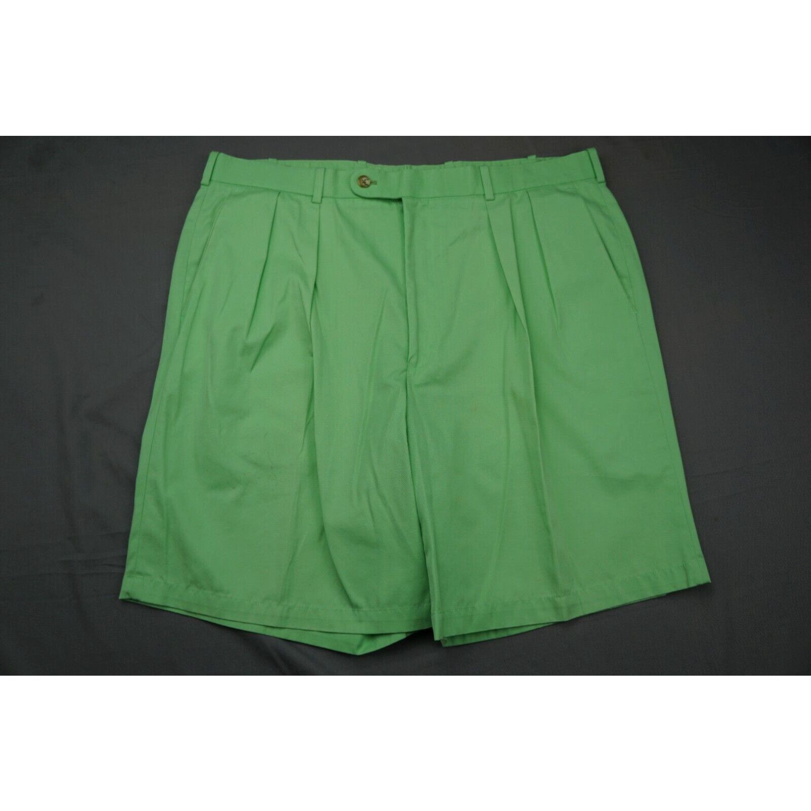 Peter Millar Peter Millar Nano-luxe Pleated Golf Shorts. Lime Green ...
