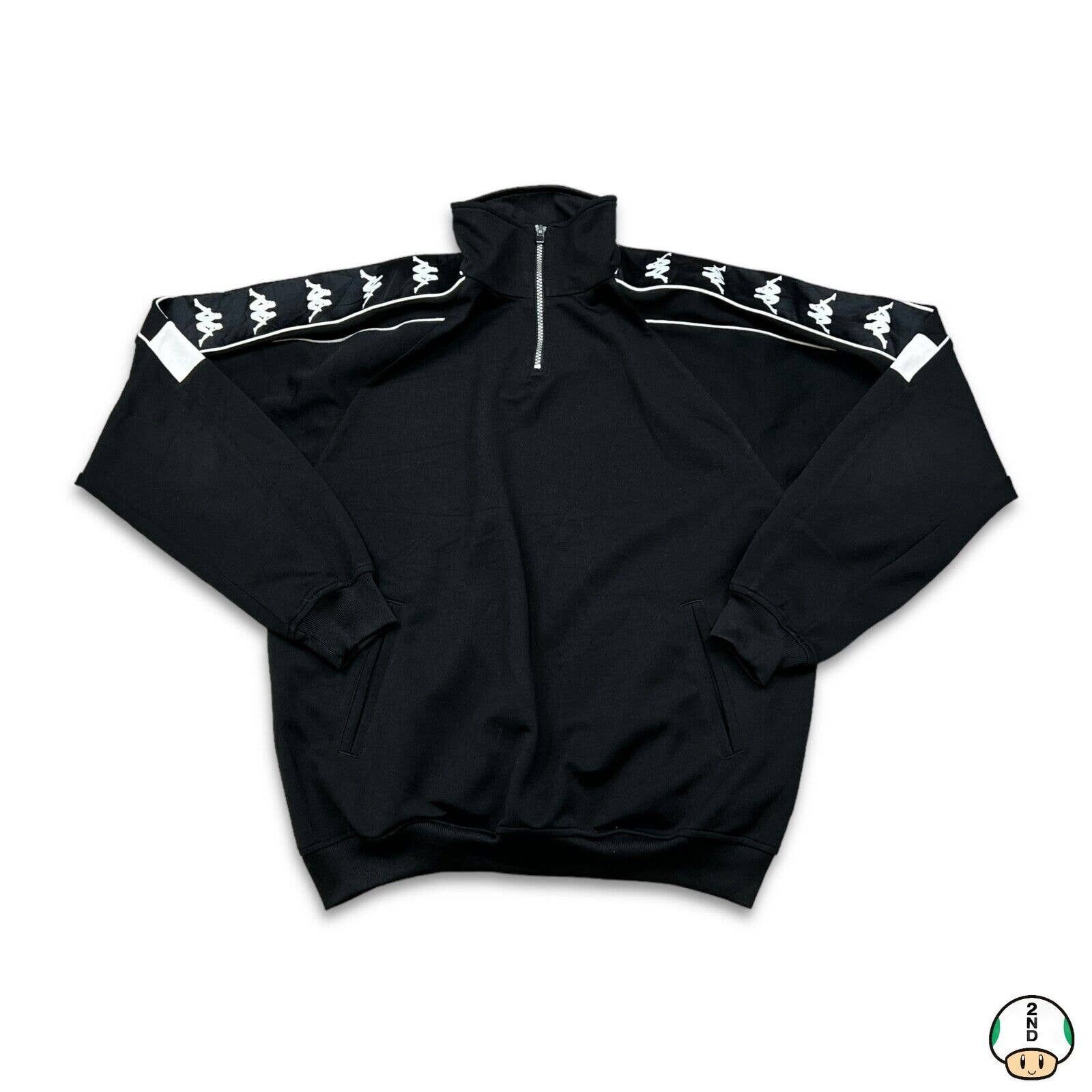 Kappa × Streetwear × Vintage Vintage 90s Kappa Quarter Zip Track Jacket ...