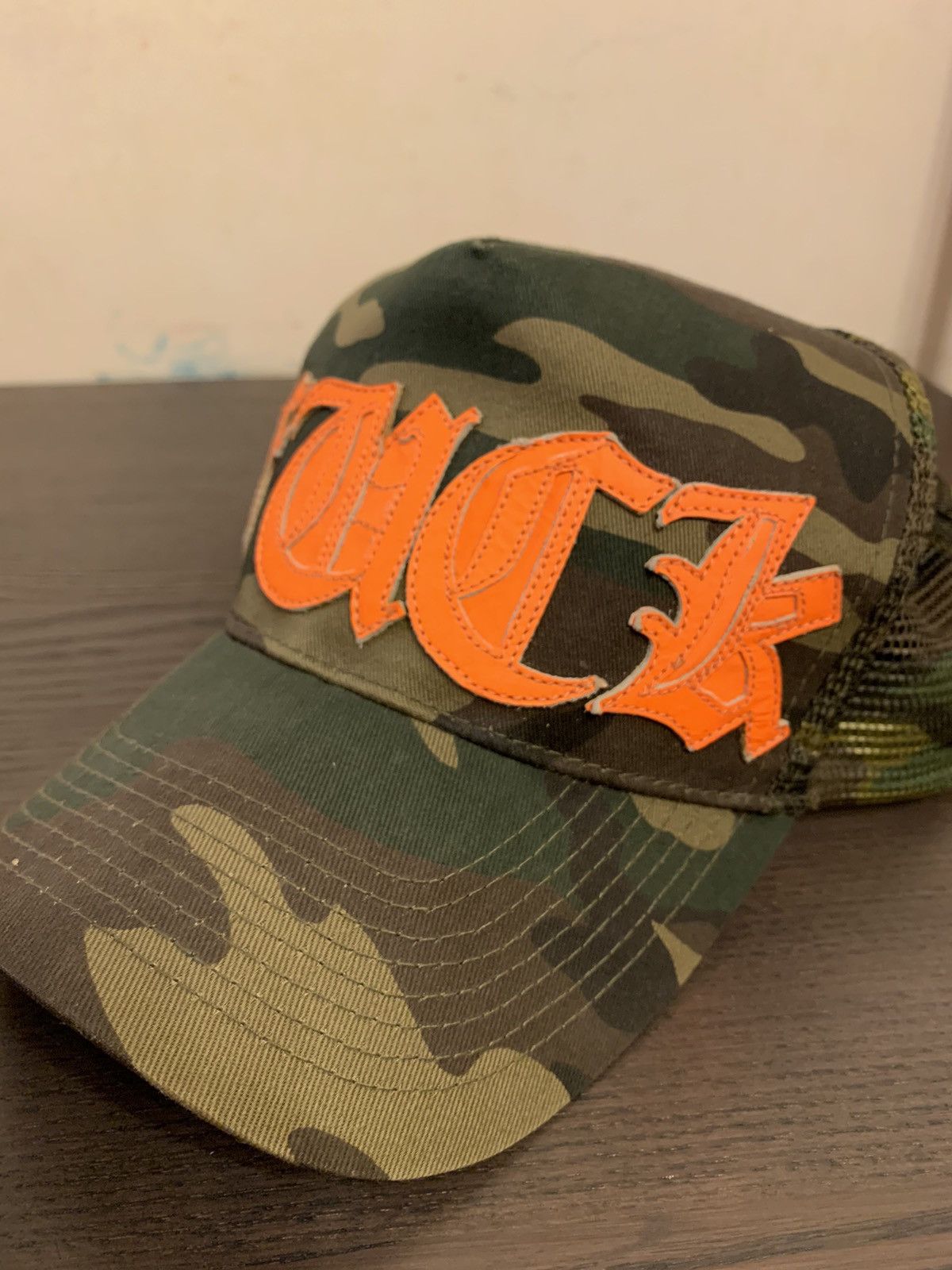 Chrome Hearts Chrome hearts FUCK cap camo | Grailed