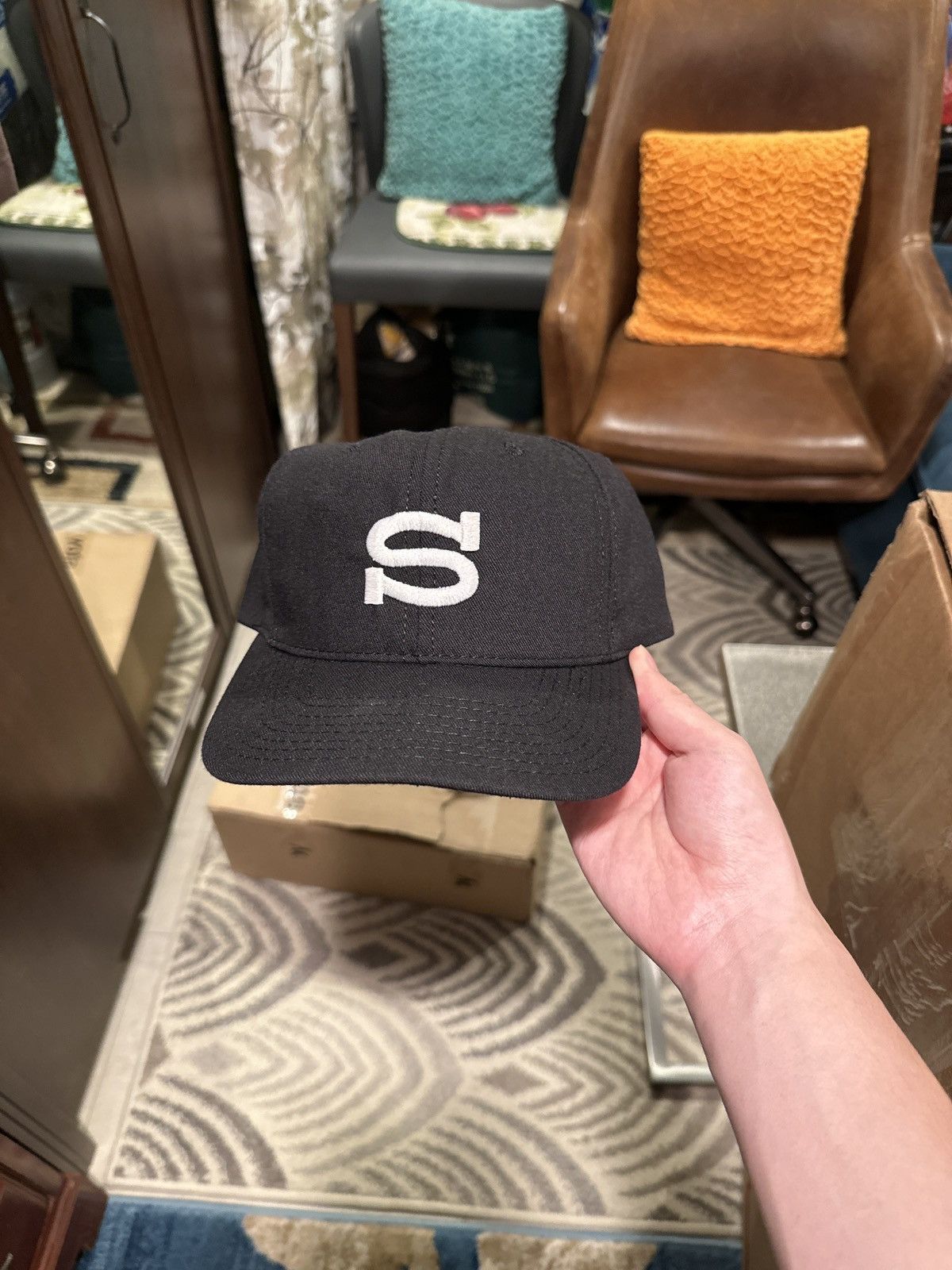 Vintage Stussy S logo hat | Grailed