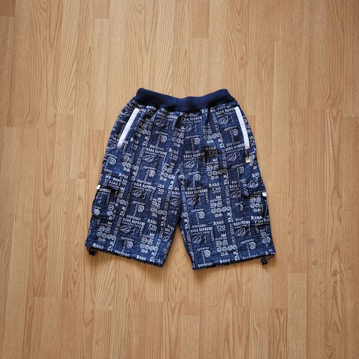 Damani Dada Vintage y2k Dada Supreme baggy cotton shorts L | Grailed