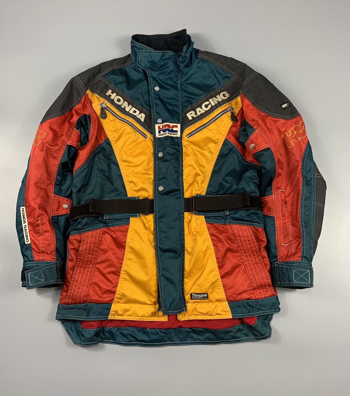 Vintage Rare Vintage Honda HRC- Illuminite Racing Nylon Jacket | Grailed