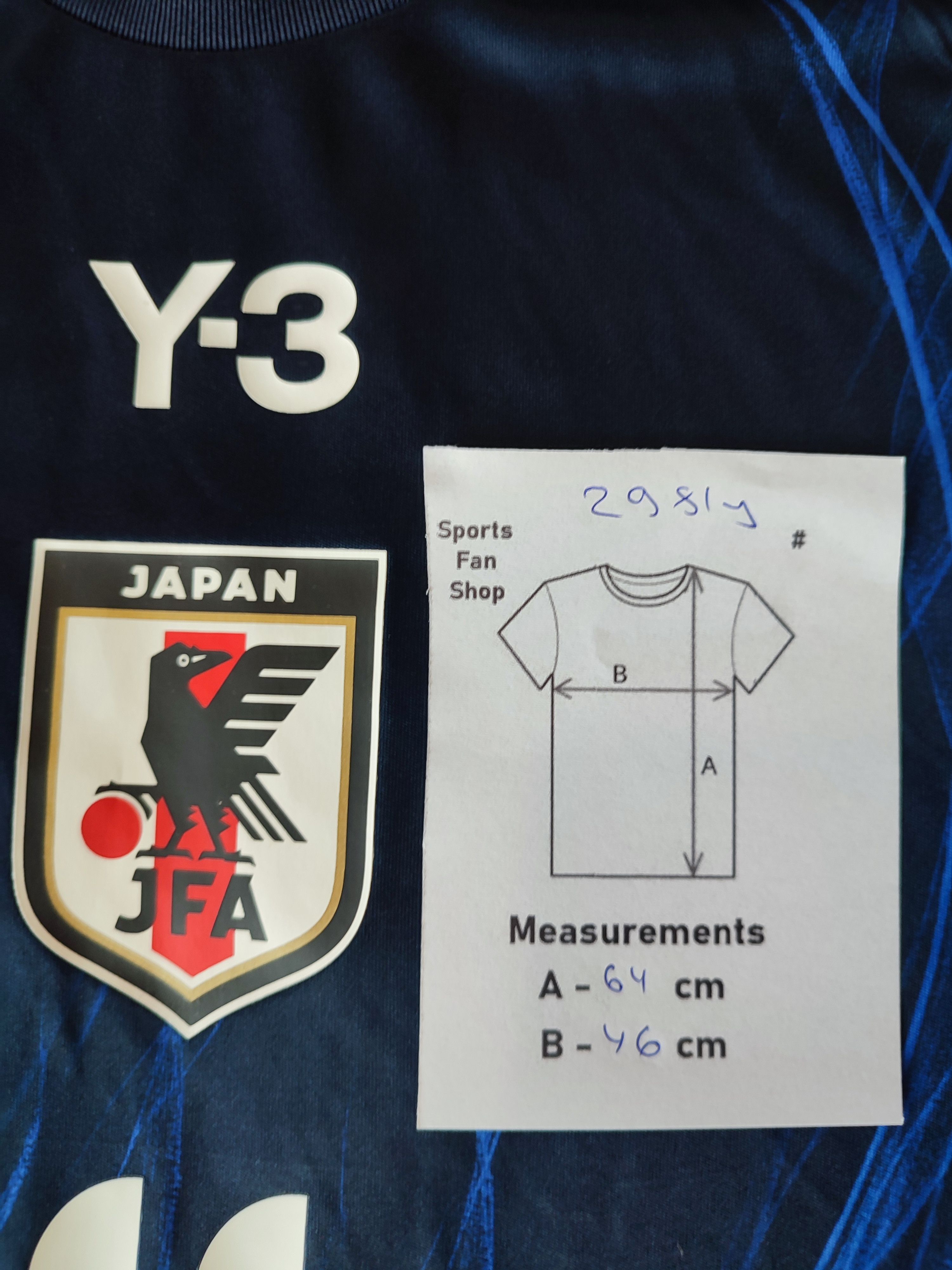 Adidas Kids 13/14Y Japan x Blue Lock 2024 2025 home Isagi Y-3 kit | Grailed