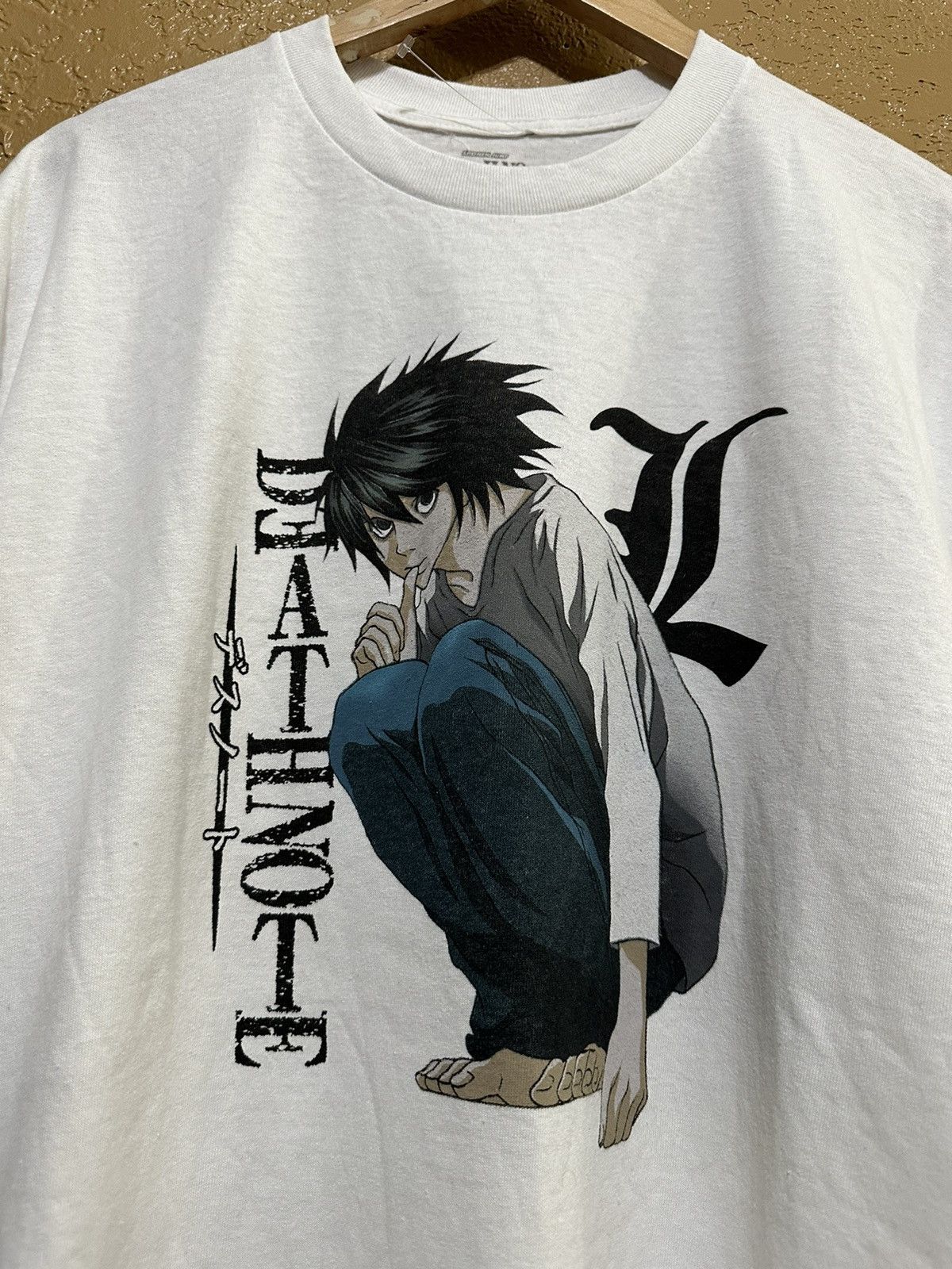 Vintage 🔥 Death Note Manga Anime Tee Large Japanese Y2K | Grailed