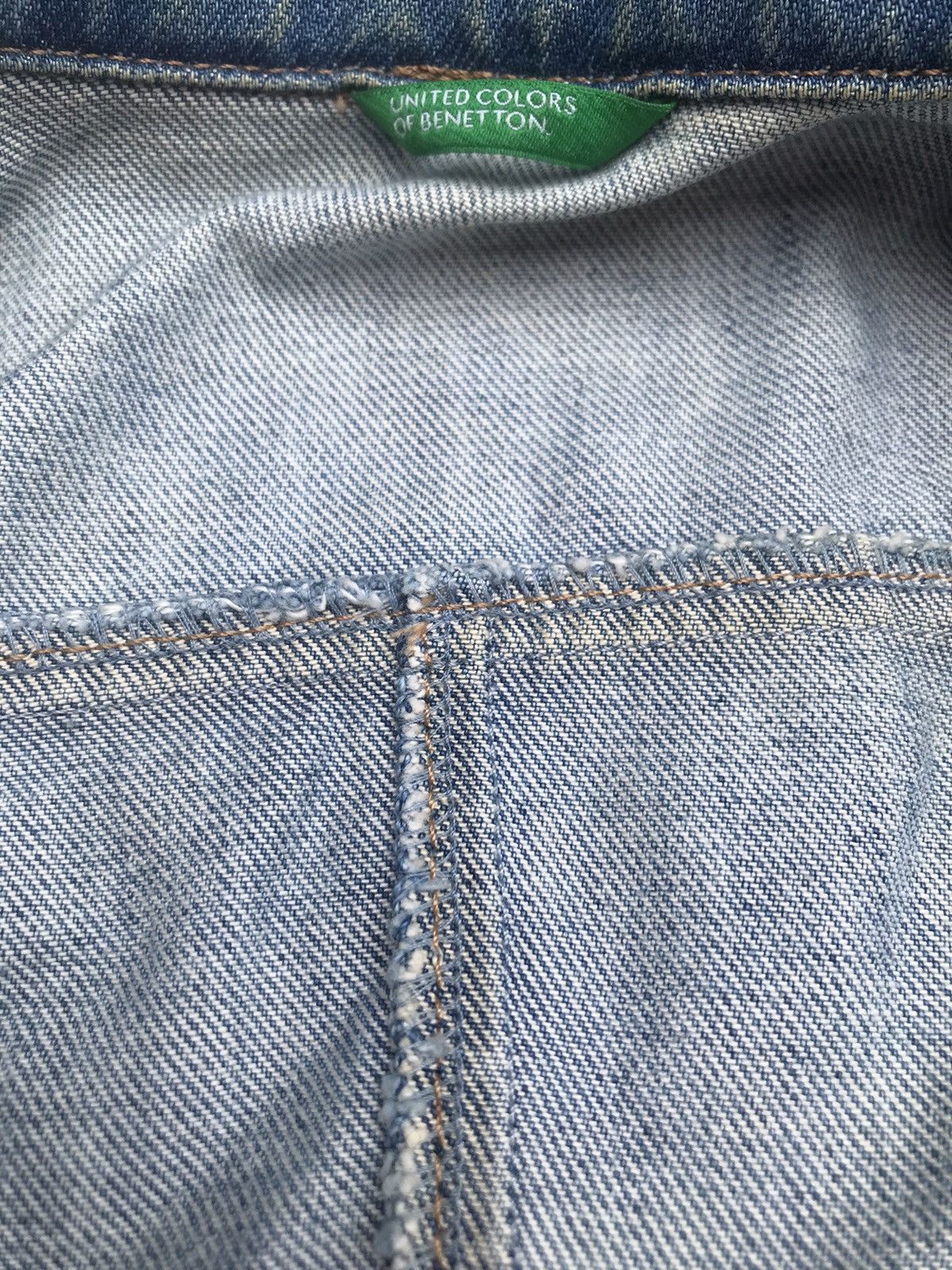 Denim Jacket × United Colors Of Benetton × Vintage United colors of ...