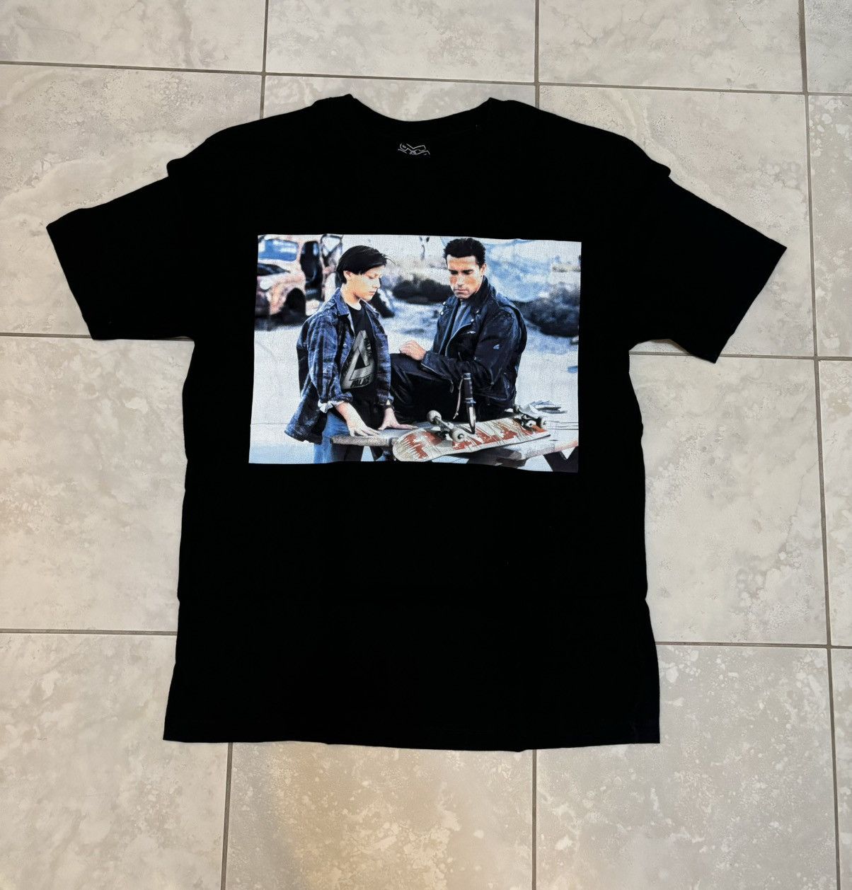 Palace Rare Palace Skateboards Terminator 2 John Connor Arnold Tee ...