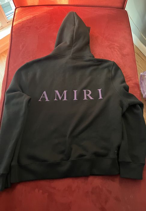 Amiri Black Amir Hoodie | Grailed