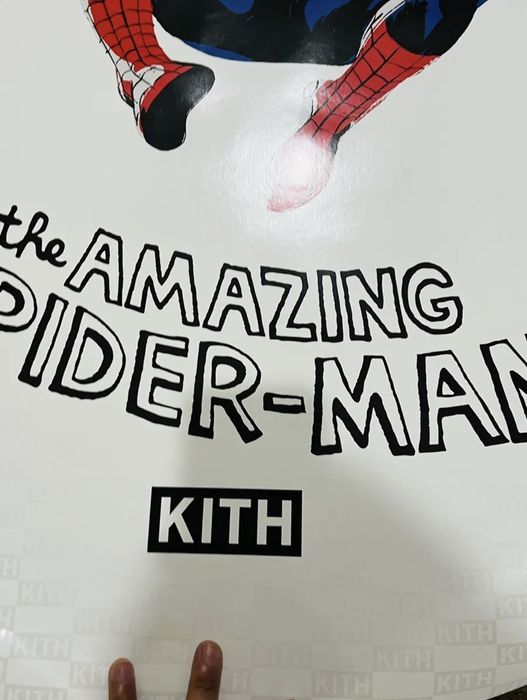 Vintage Spiderman kith poster 24 x 36 marvel poster | Grailed