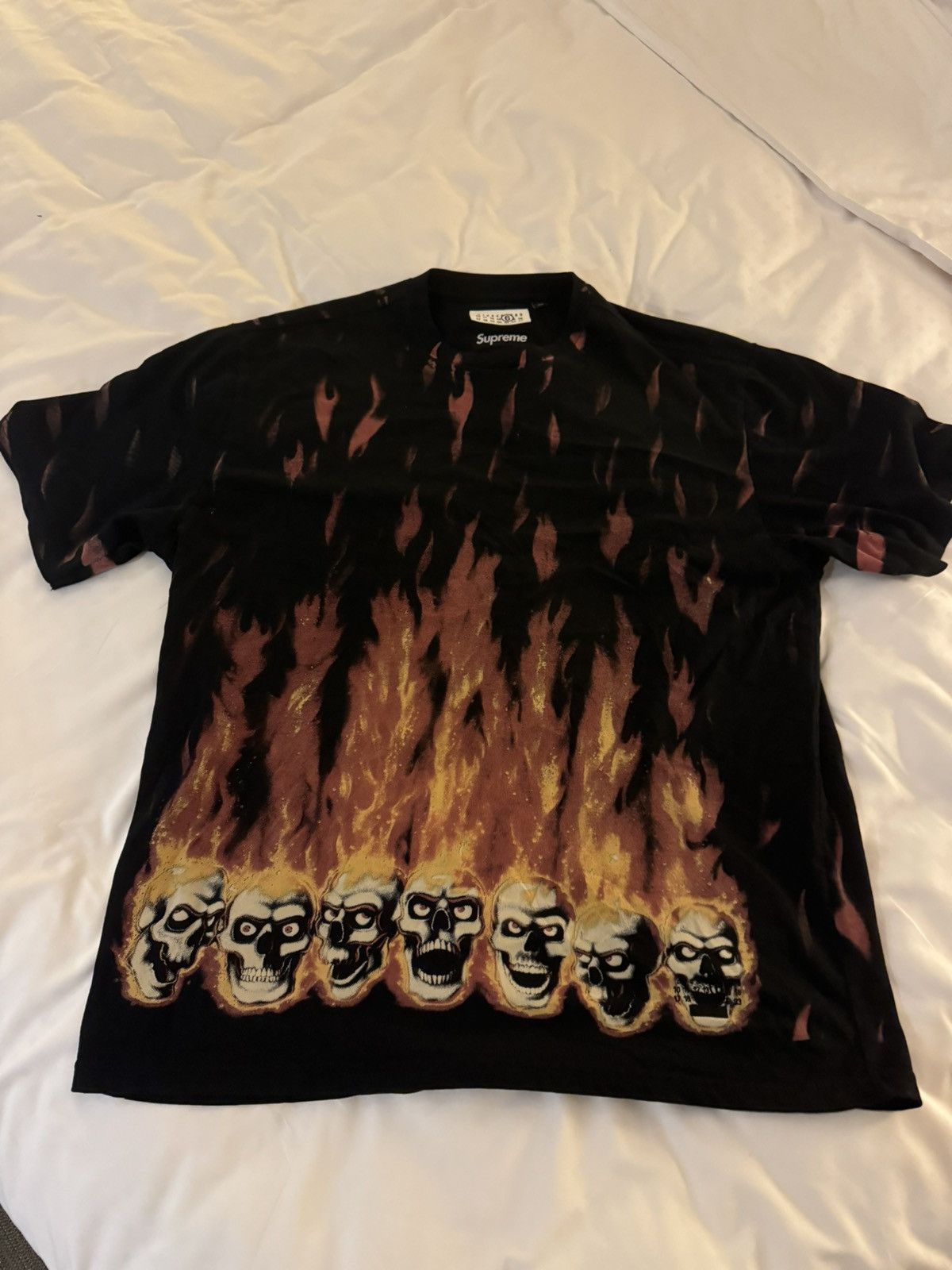 Supreme liquid blue oversized tee | Grailed