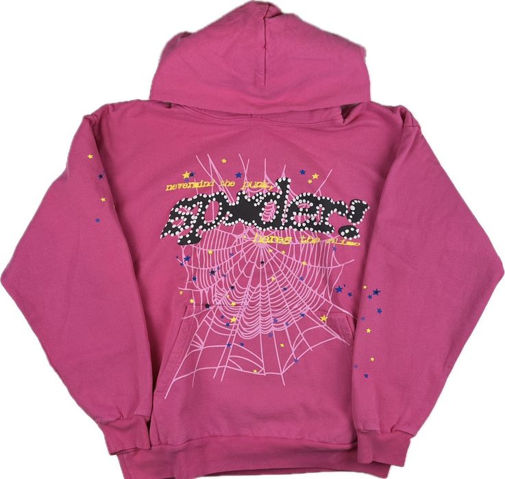 Spider Worldwide Sp5der P*nk V2 Hoodie | Grailed