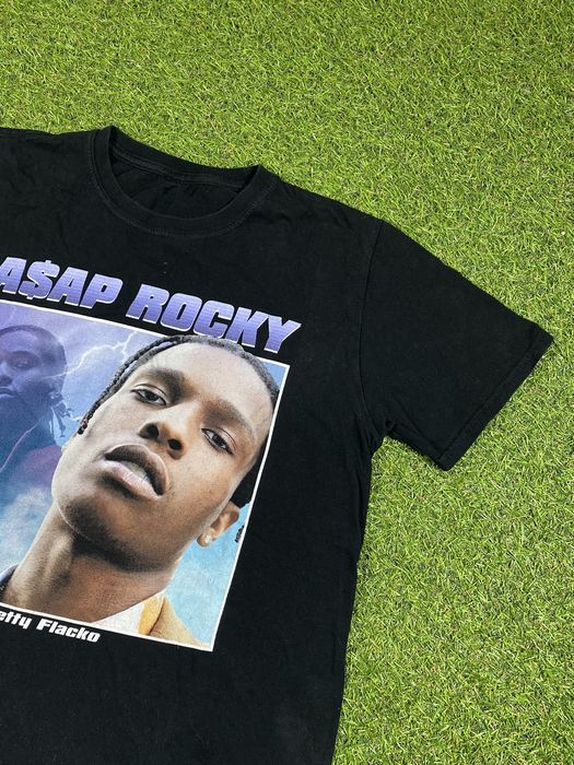 Vintage Vintages Y2k Asap Rocky tee big logo streetwear style size M ...