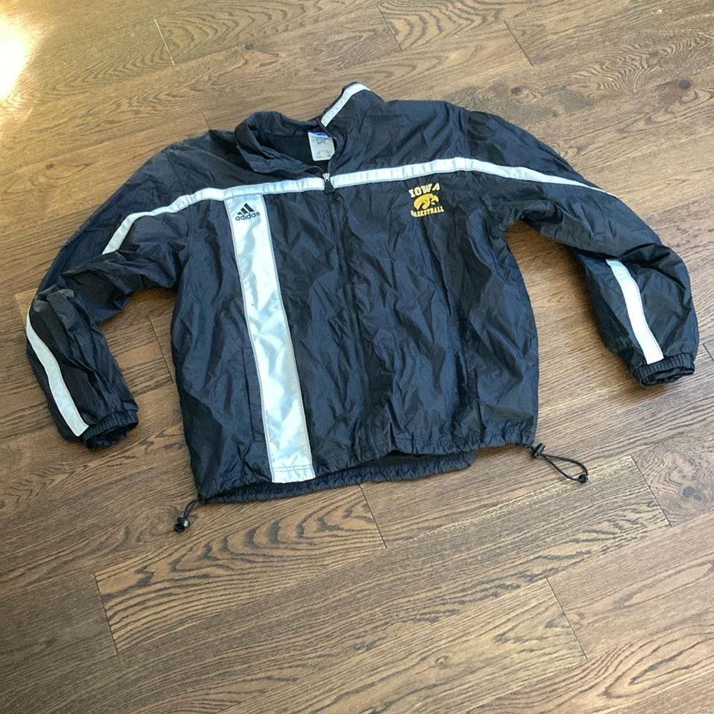 Adidas Vintage Iowa Hawkeyes Basketball Windbreaker Jacket | Grailed