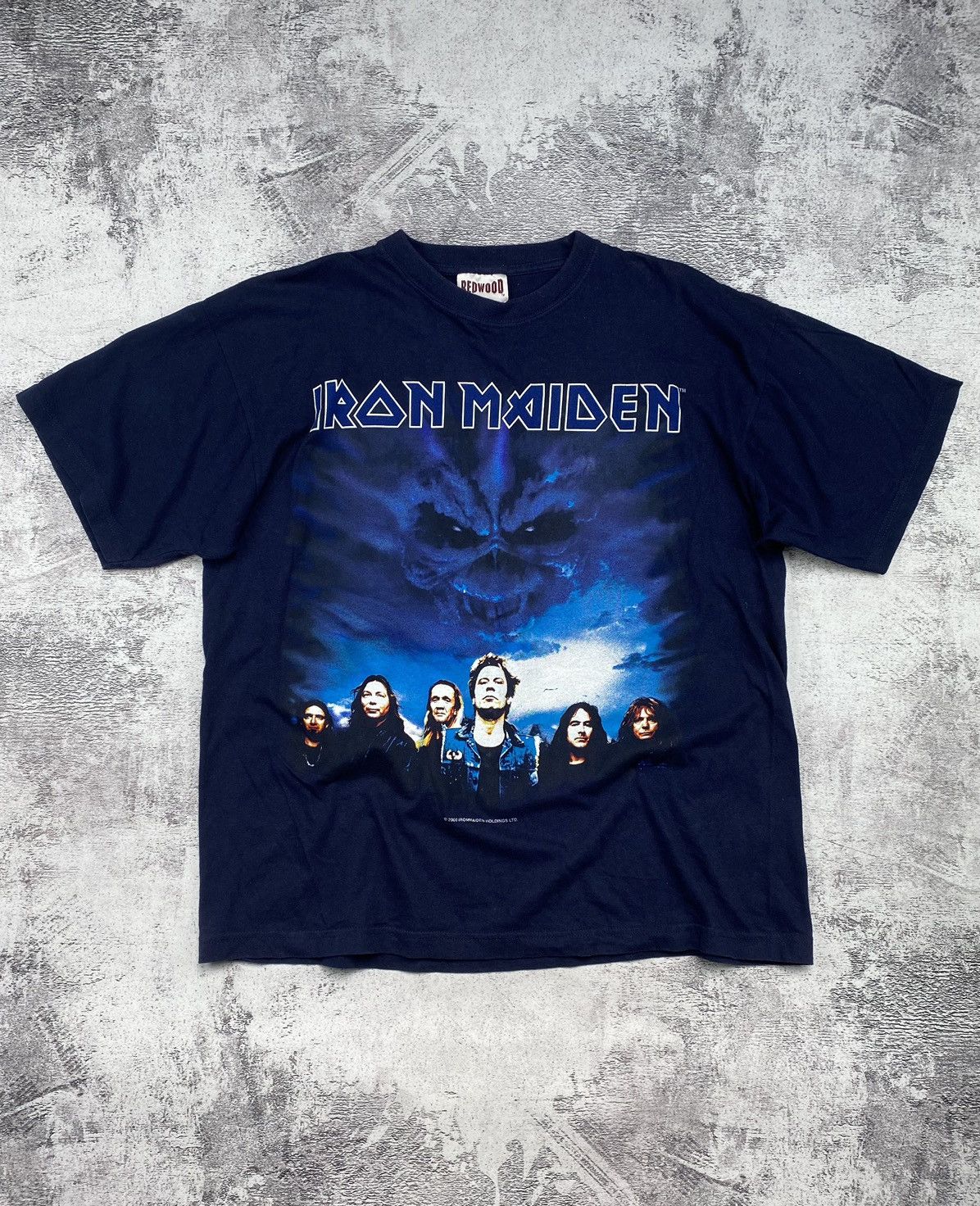 Iron Maiden × Rare × Vintage Vintage Merch 00S Iron Maiden RedWood Tour ...
