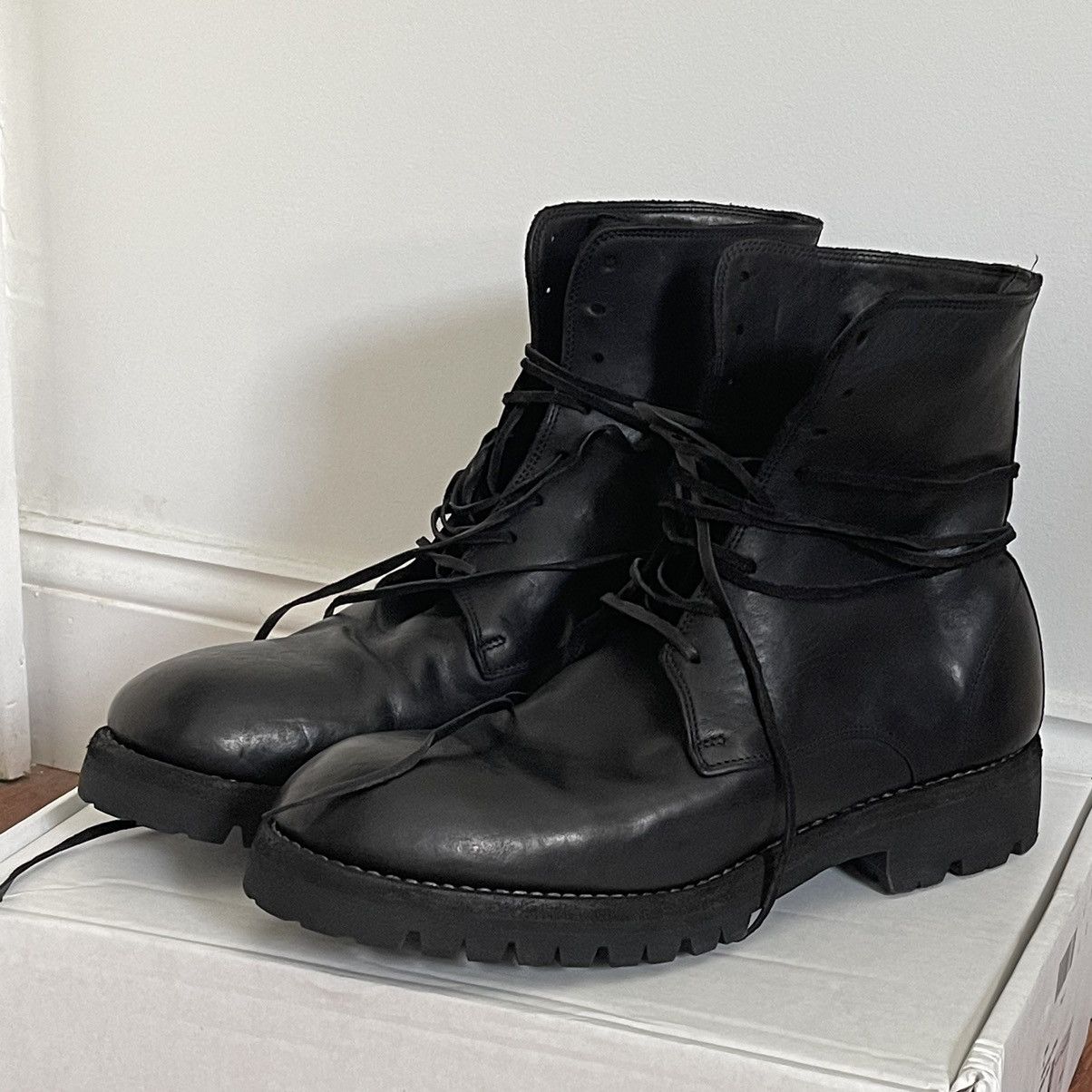 Guidi Guidi Black 795v Lace-up Combat Boots | Grailed
