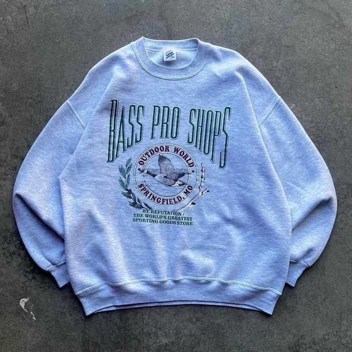 Vintage Vintage Bass Pro Shops Crewneck Grailed