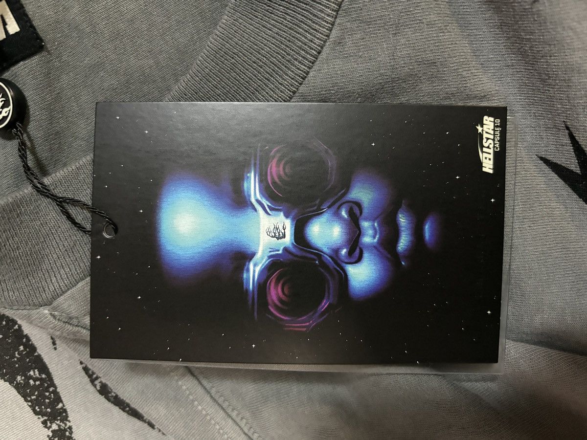 HELLSTAR Hellstar Studios Basic Grey T-Shirt | Grailed