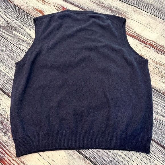 Club Room Club Room 100% Cashmere Men’s Navy Blue Sweater Vest | Grailed