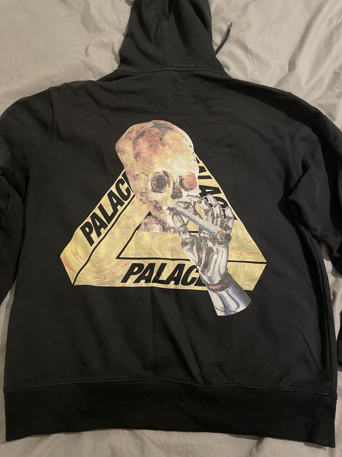 Palace PALACE SKELEDON HOODIE BLACK | Grailed