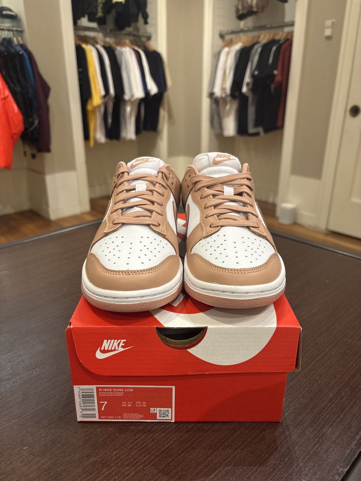 Nike Dunk Low Rose Whisper (Women's)