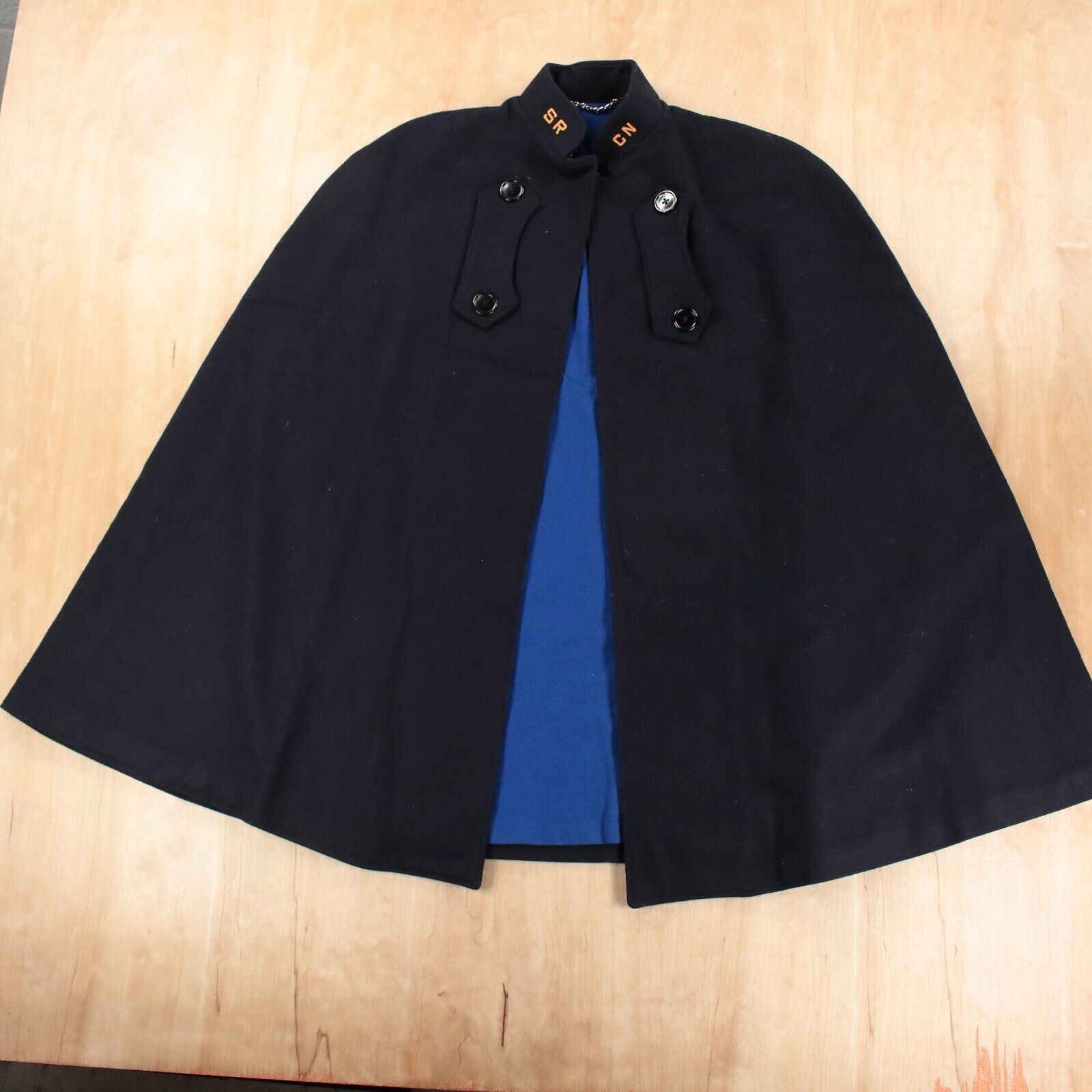 Vintage BRUCK'S navy blue wool nurses uniform cape vtg 40s 50s WWII ...