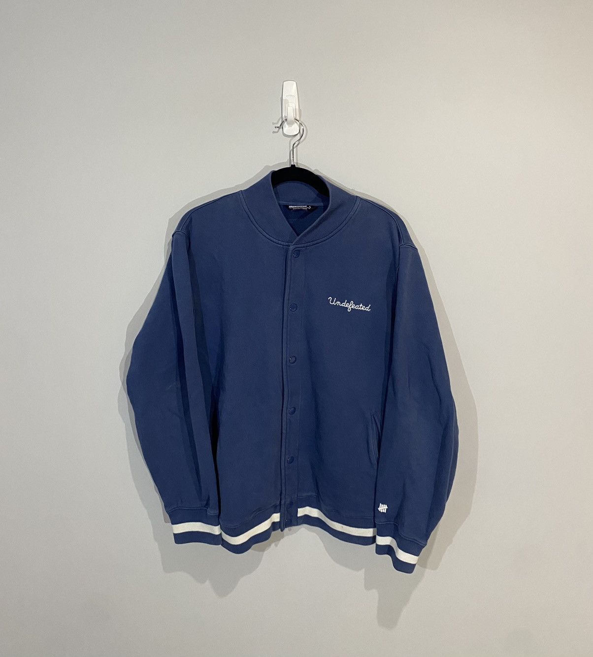 Vintage Vintage Undefeated Chain Stitch Varsity Jacket | Grailed