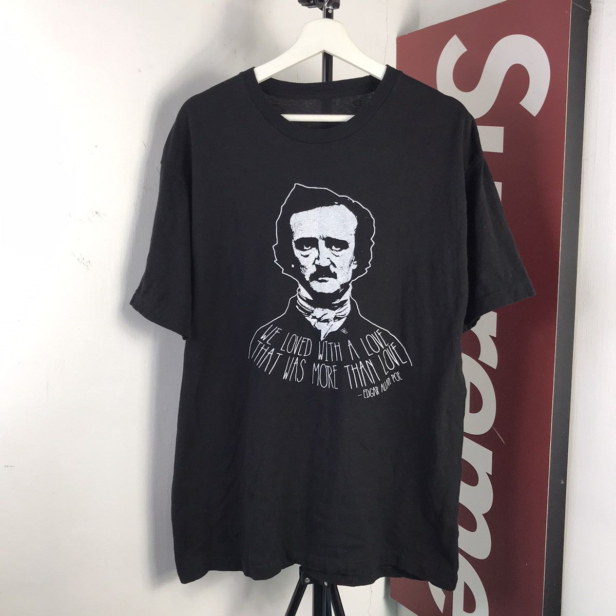 Vintage Edgar Allan Poe Tee humanity historical | Grailed