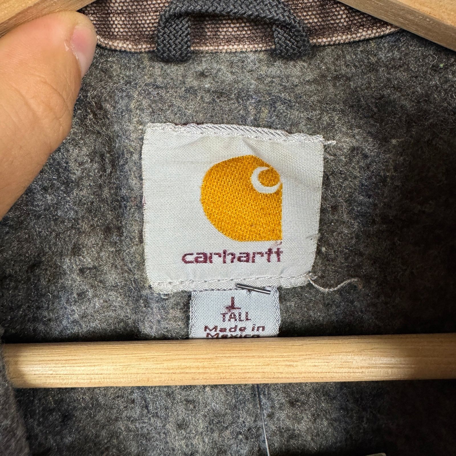 Carhartt × Streetwear × Vintage 00s Moss Green Repaired Carhartt ...