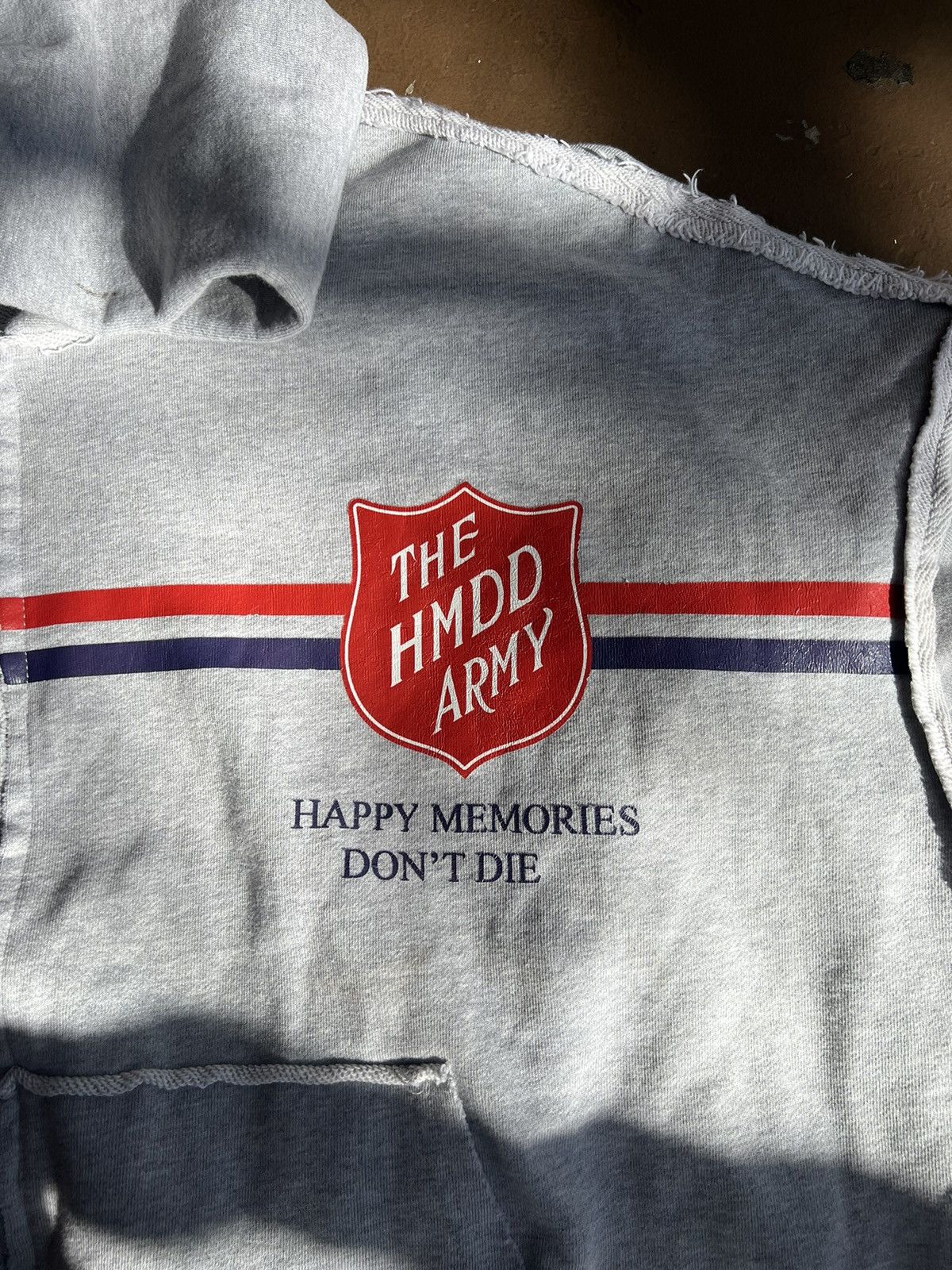Designer × Streetwear × Vintage HMDD CHIM ARMY ZIPUP “HAPPY MEMORIES ...