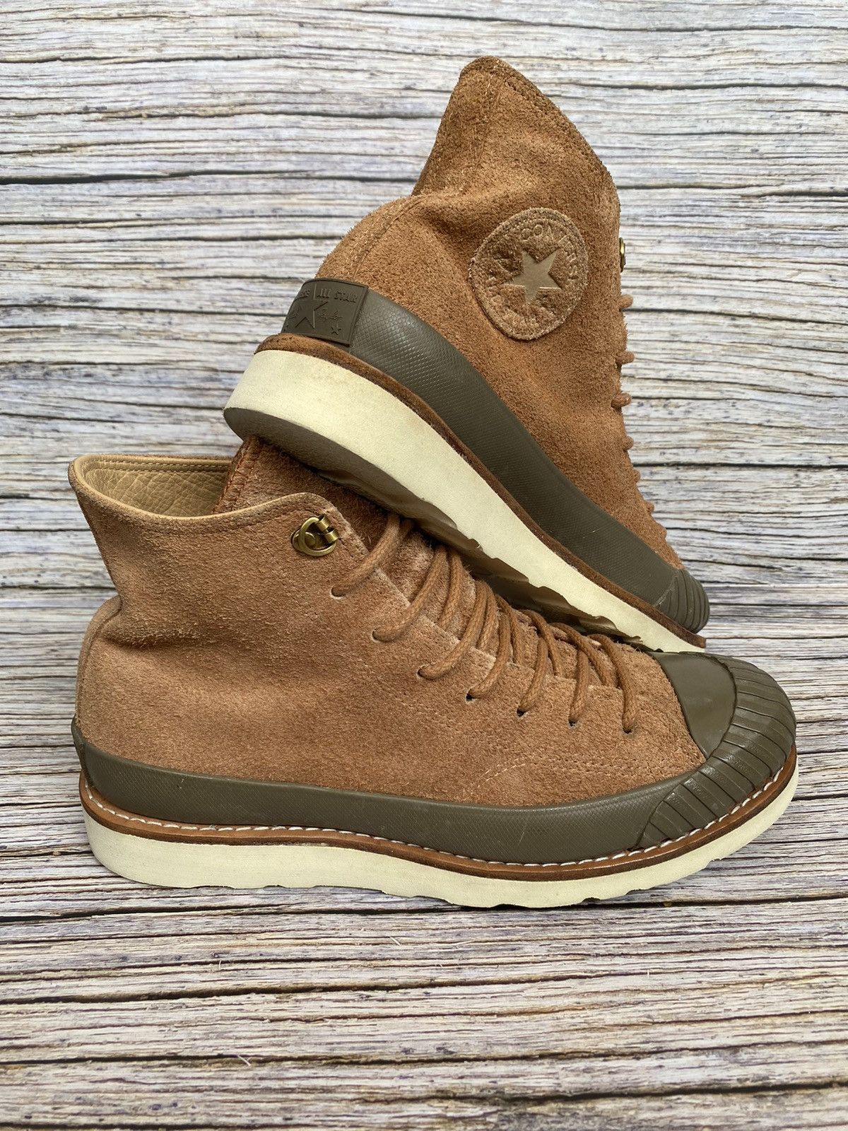 Converse Converse First String Bosey Vibram Sole Hi | Grailed