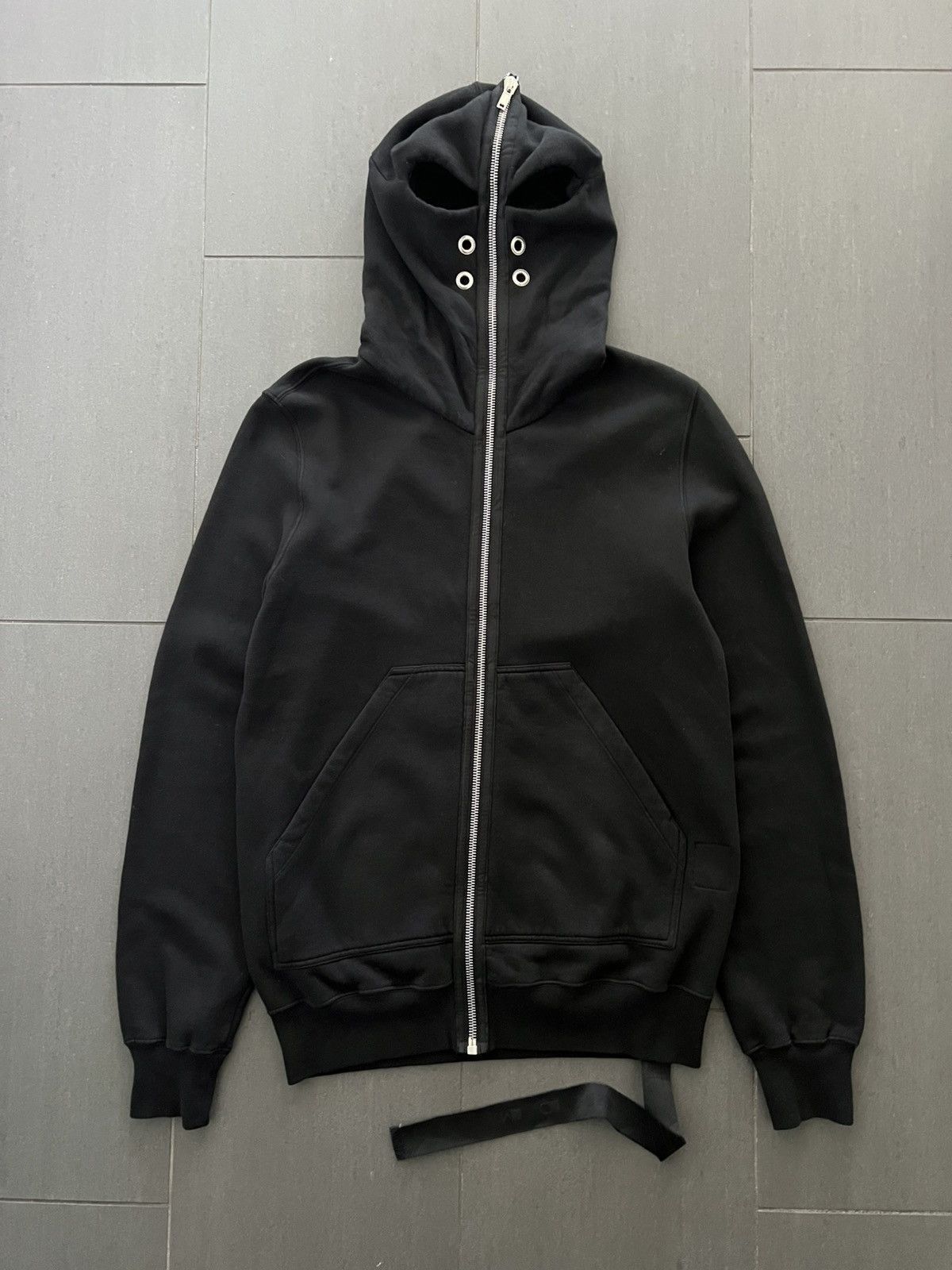 Rick Owens Rick Owens Gimp Mask Hoodie | Grailed