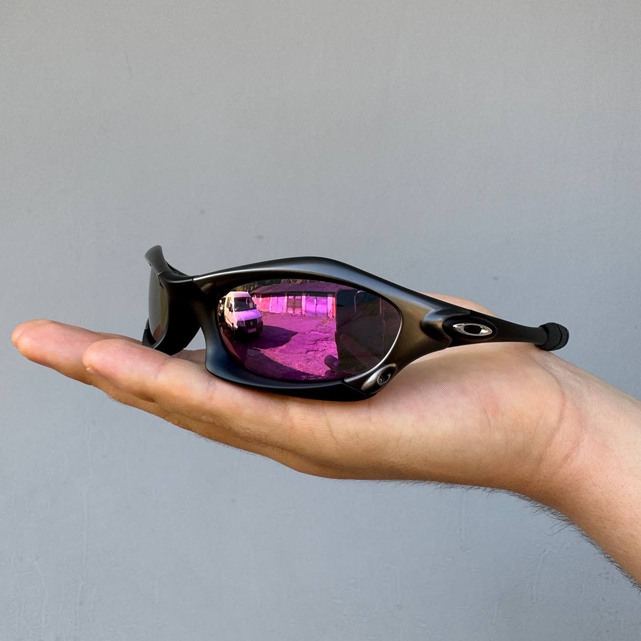 Oakley × Streetwear × Vintage Vintage Oakley distressed futuristic ...