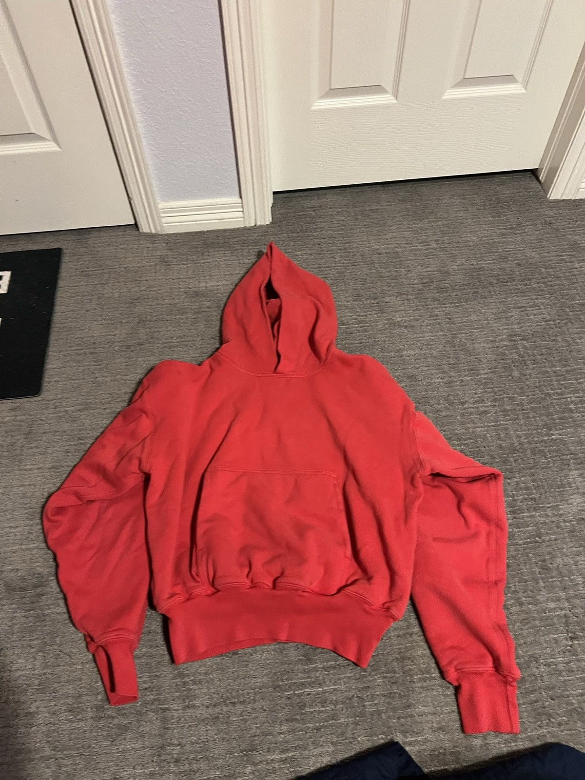Gap × Kanye West Yzy x GAP Hoodie Red | Grailed