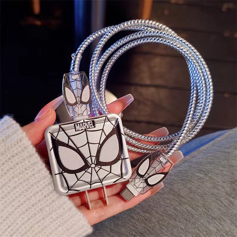 & Other Stories Spider Man Spider Gwen iPhone Charger Cable Protectors ...