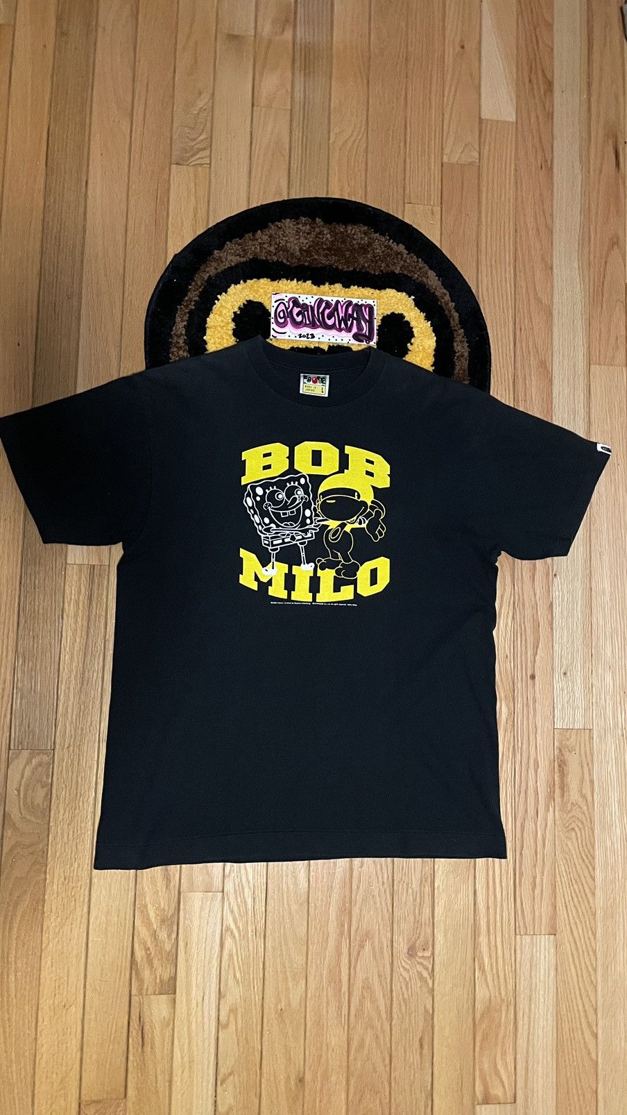 Bape Bape x SpongeBob SquarePants Bob Milo Tee | Grailed
