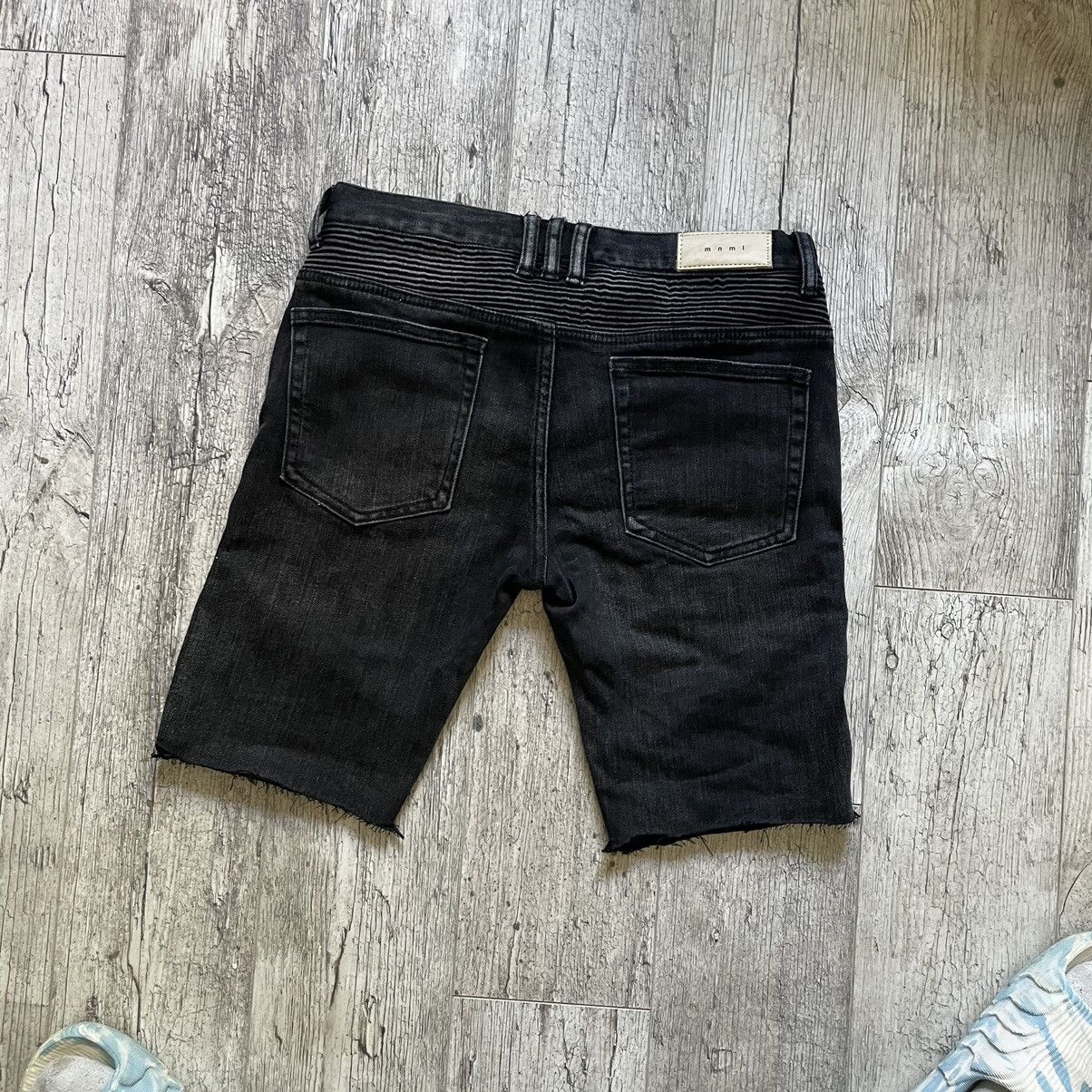 Designer × MNML × Streetwear MNML shorts men’s black jeans trousers ...