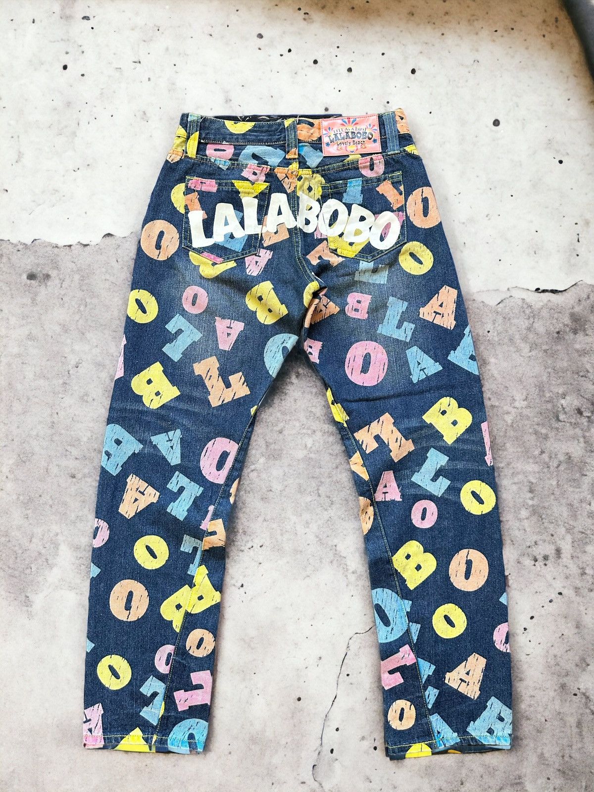 Vintage Vintage Japanese lala bobo jeans | Grailed