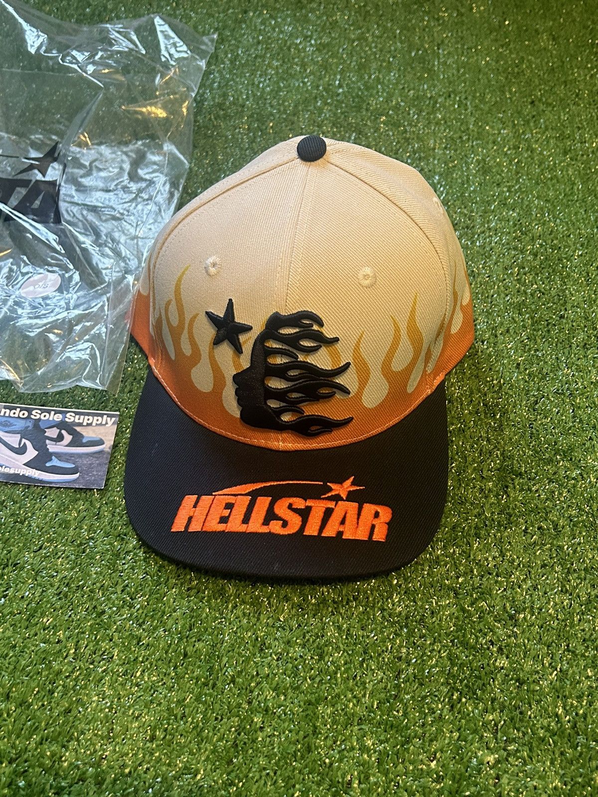 HELLSTAR HELLSTAR Flames Vintage SnapBack Hat O/S Brand New in Bag | Grailed