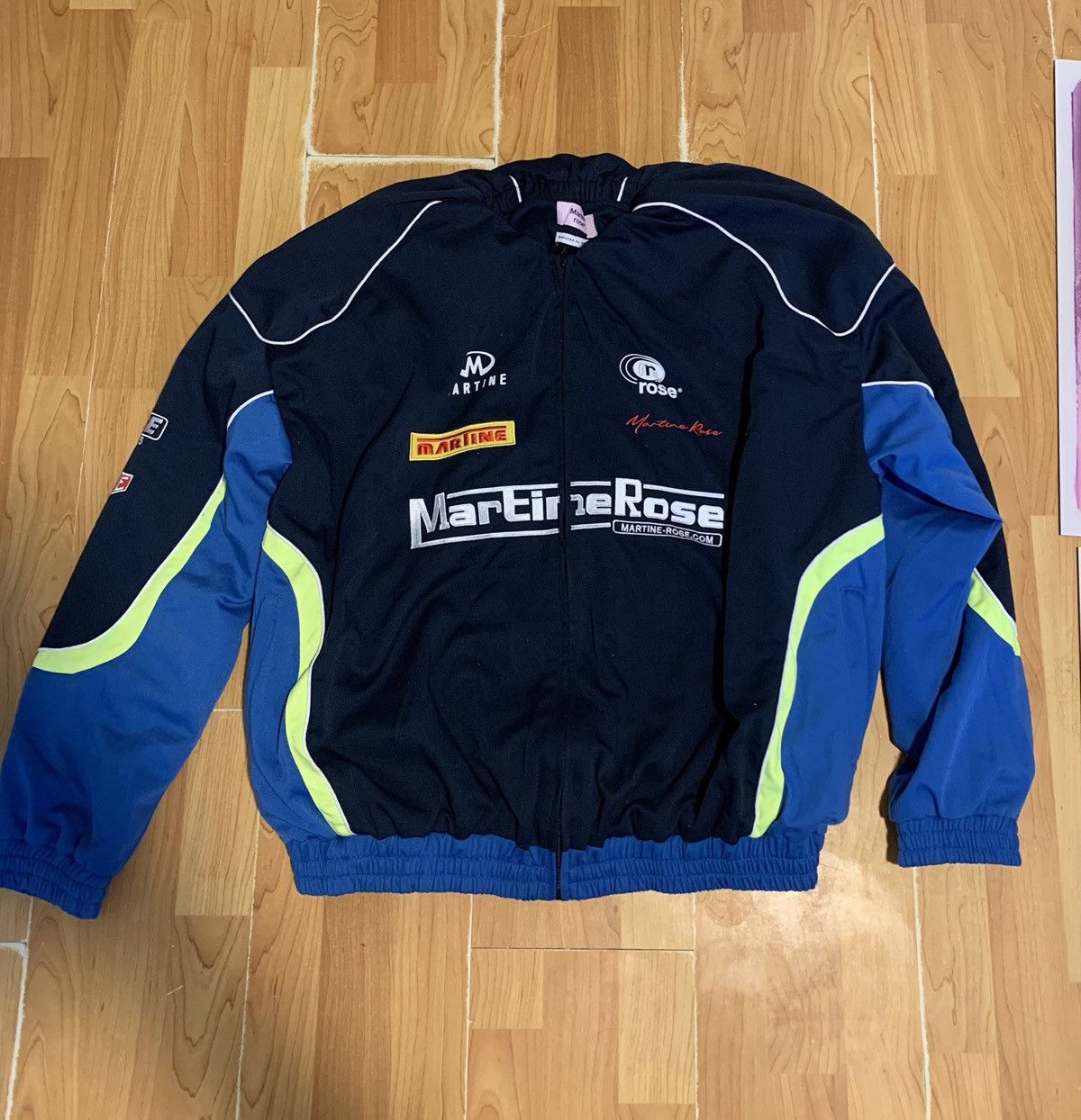 Martine Rose Martine Rose Tuck Neck Sponsor Jacket | Grailed