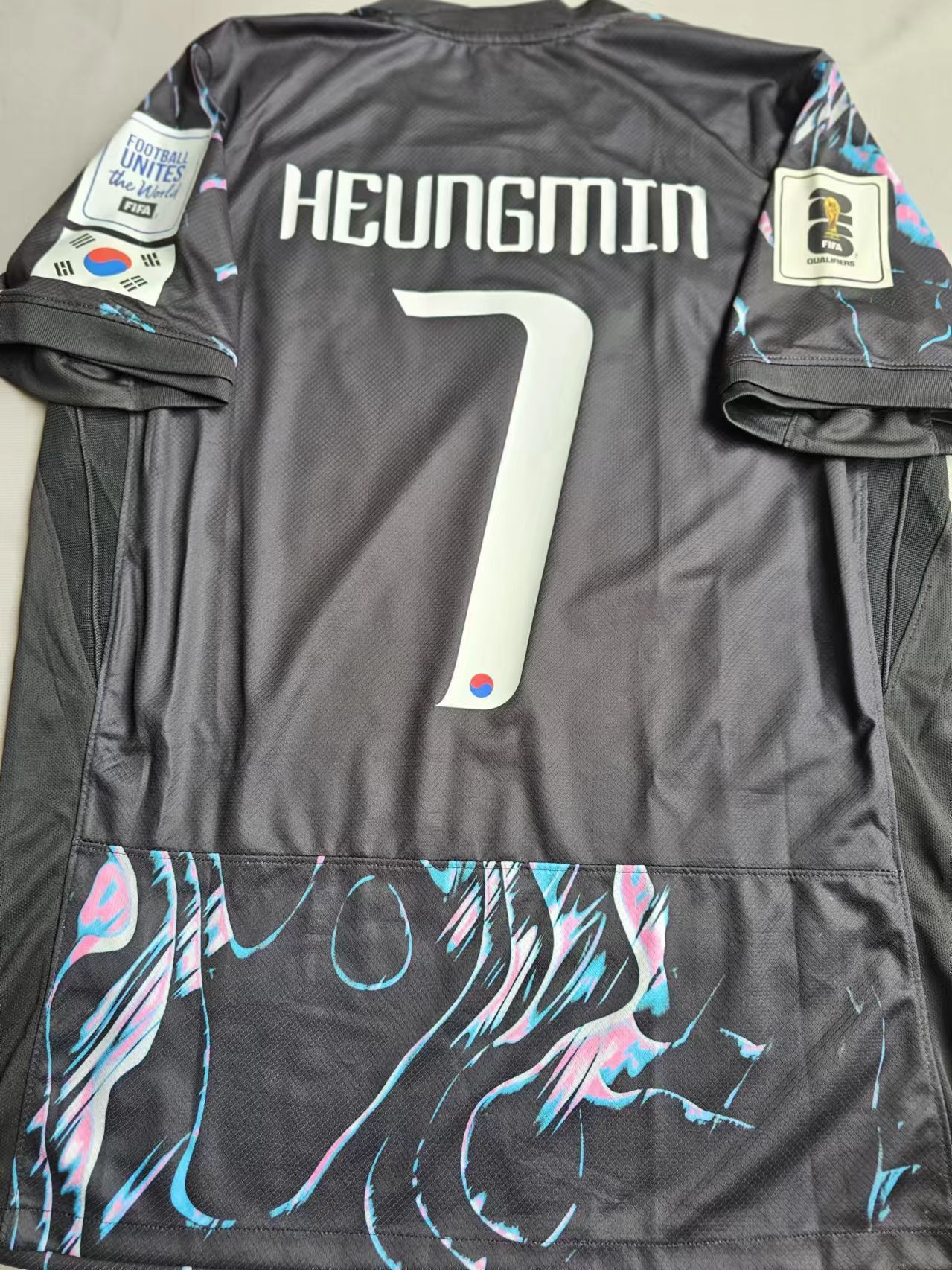 Fifa World Cup 2024 25 South Korea #7 Son Heung-Min Jersey Black | Grailed