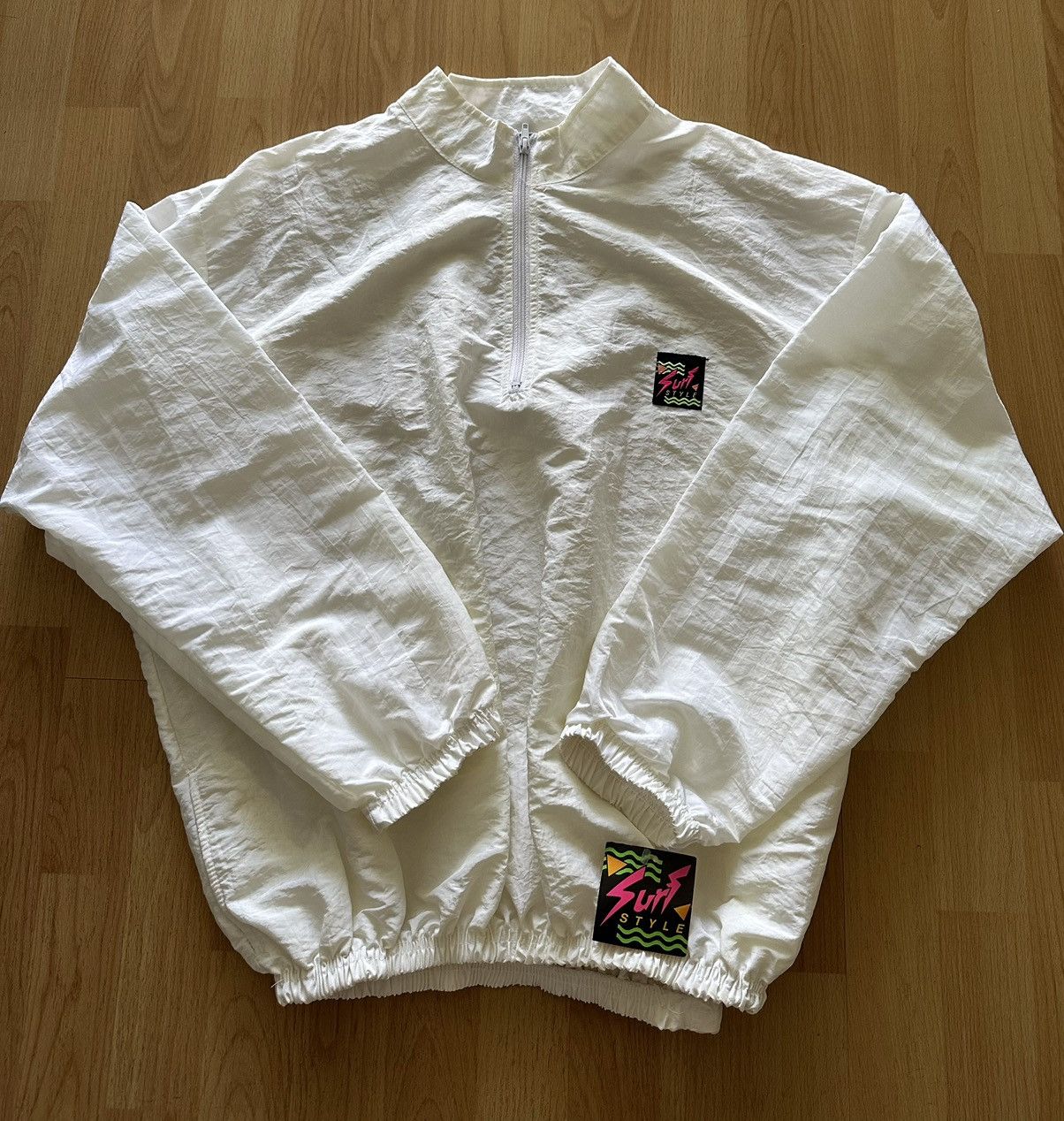 Streetwear × Surf Style × Vintage Vintage 191 Surf Style Windbreaker ...