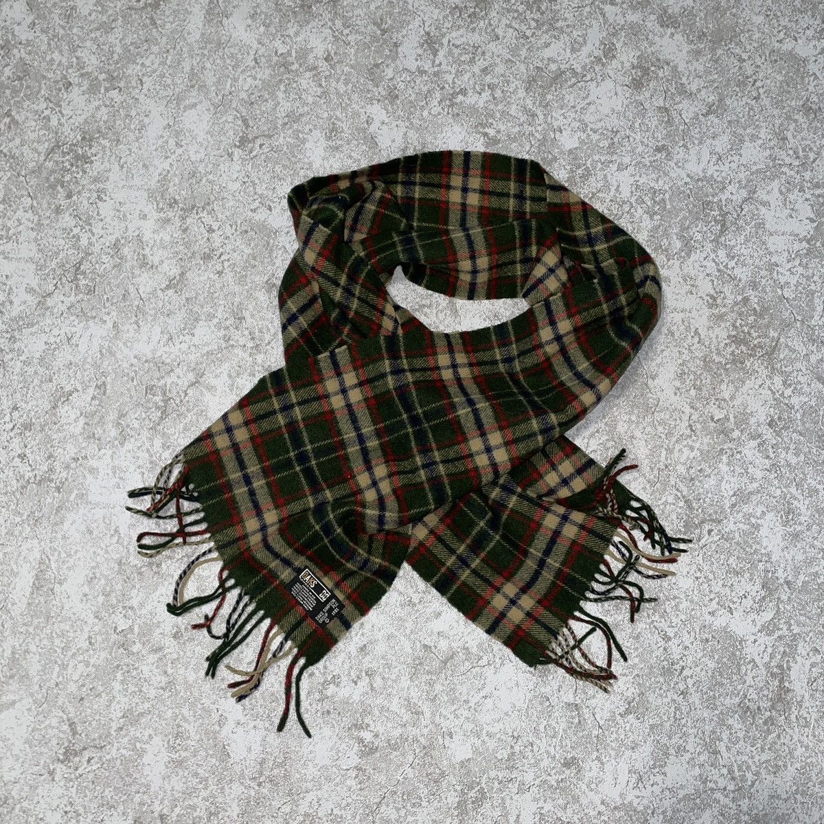 DAKS Daks London Wool Scarf Checkered | Grailed