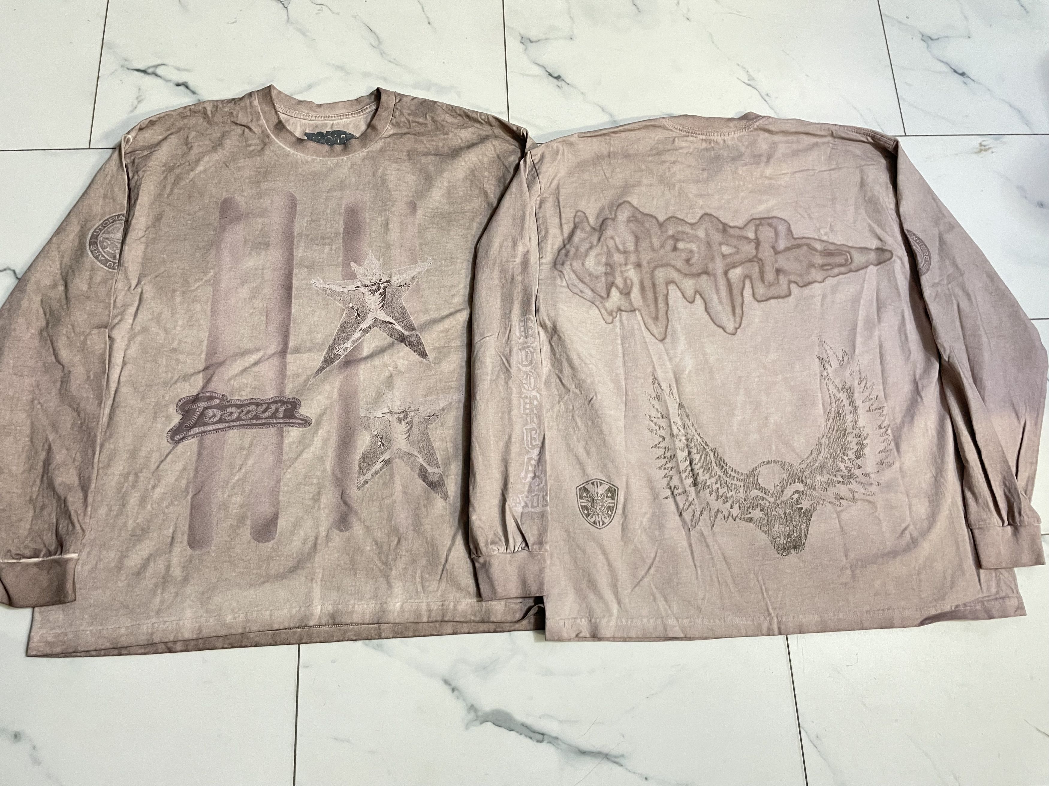 Travis Scott Travis Scott MetLife Stadium Exclusive Longsleeve Circus ...