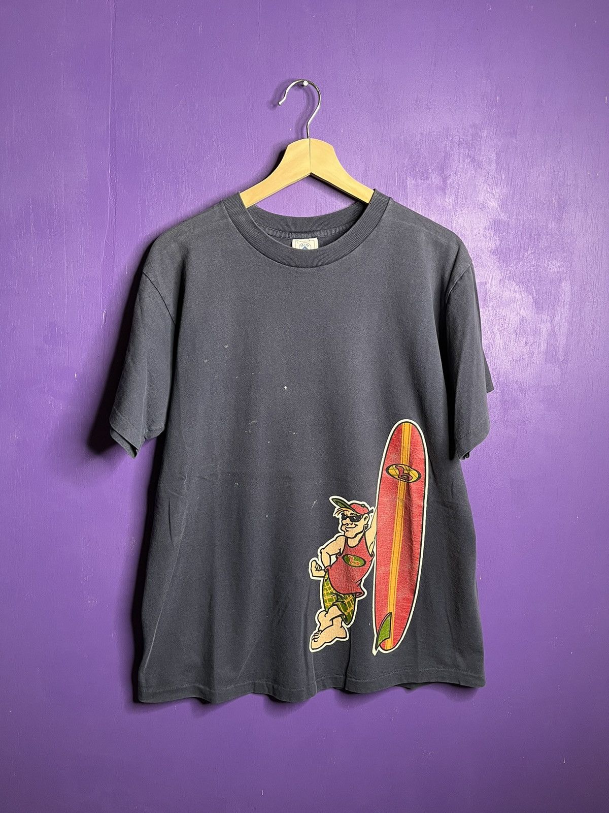 Vintage Vintage 90s Bugle boy surfboard logo t-shirt | Grailed