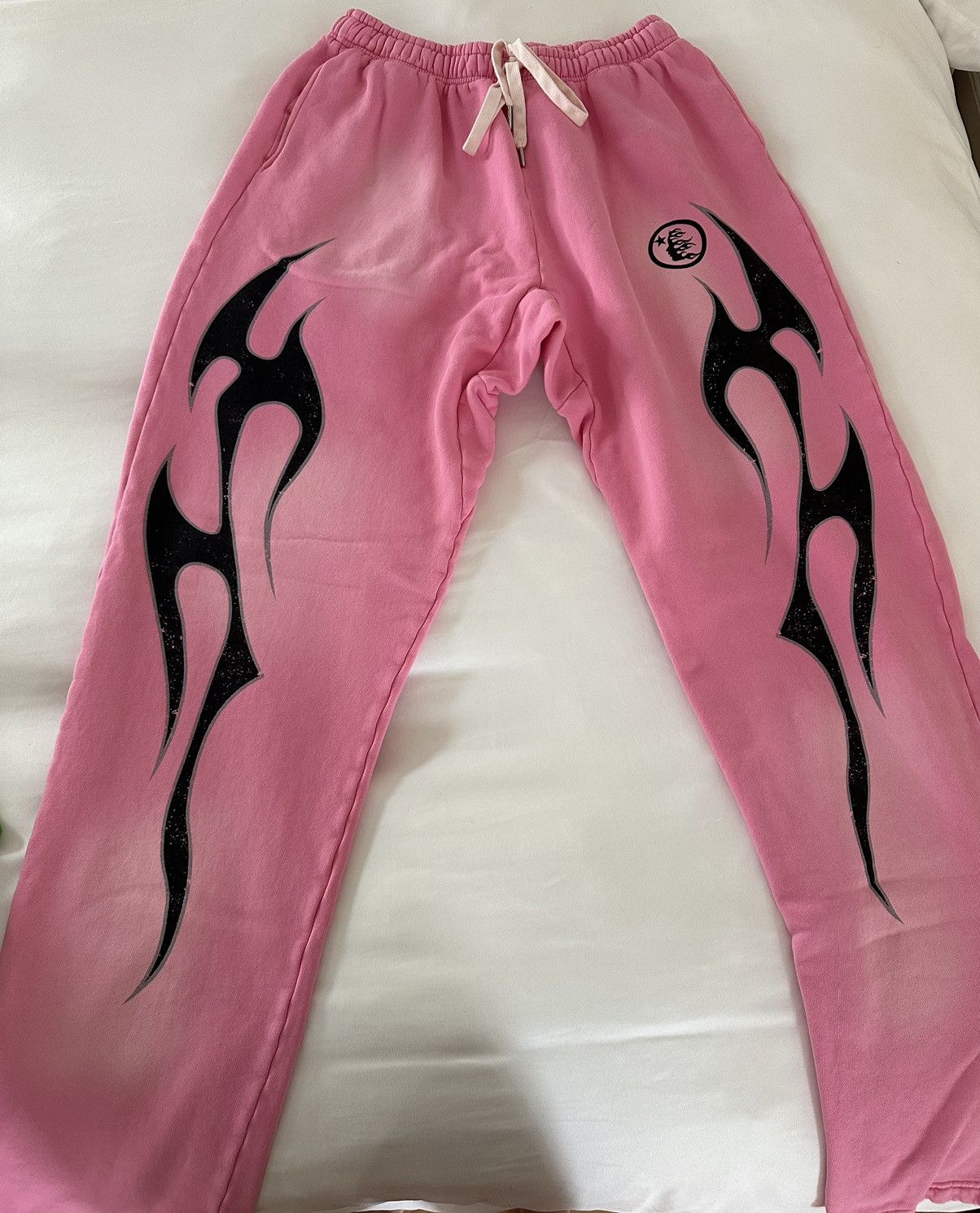 HELLSTAR HELLSTAR PINK SWEATPANTS | Grailed